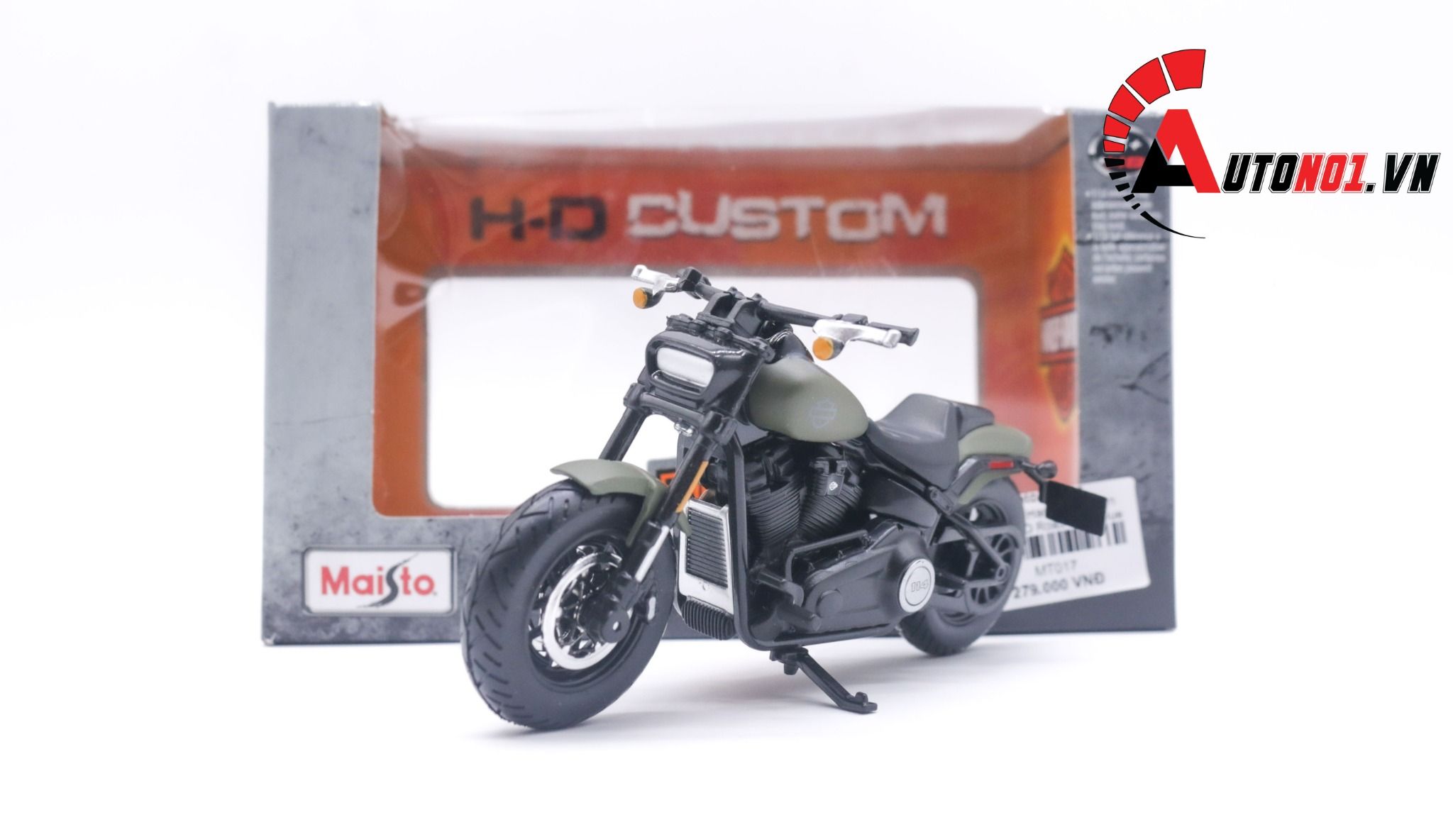 Mô hình Harley Davidson 2022 Fat Bob 114 army 1:18 Maisto MT035 – Cửa ...