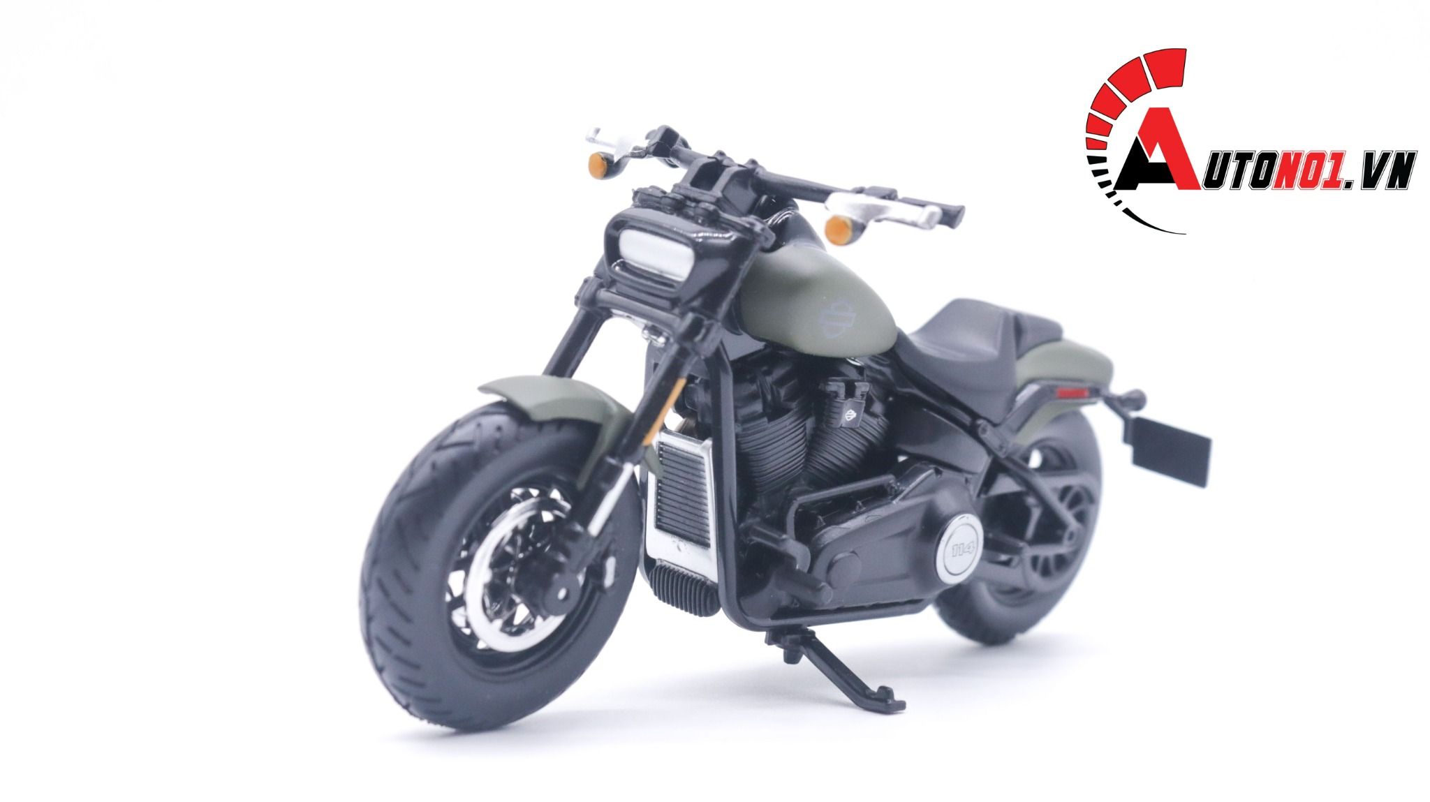 Mô hình Harley Davidson 2022 Fat Bob 114 army 1:18 Maisto MT035 – Cửa ...