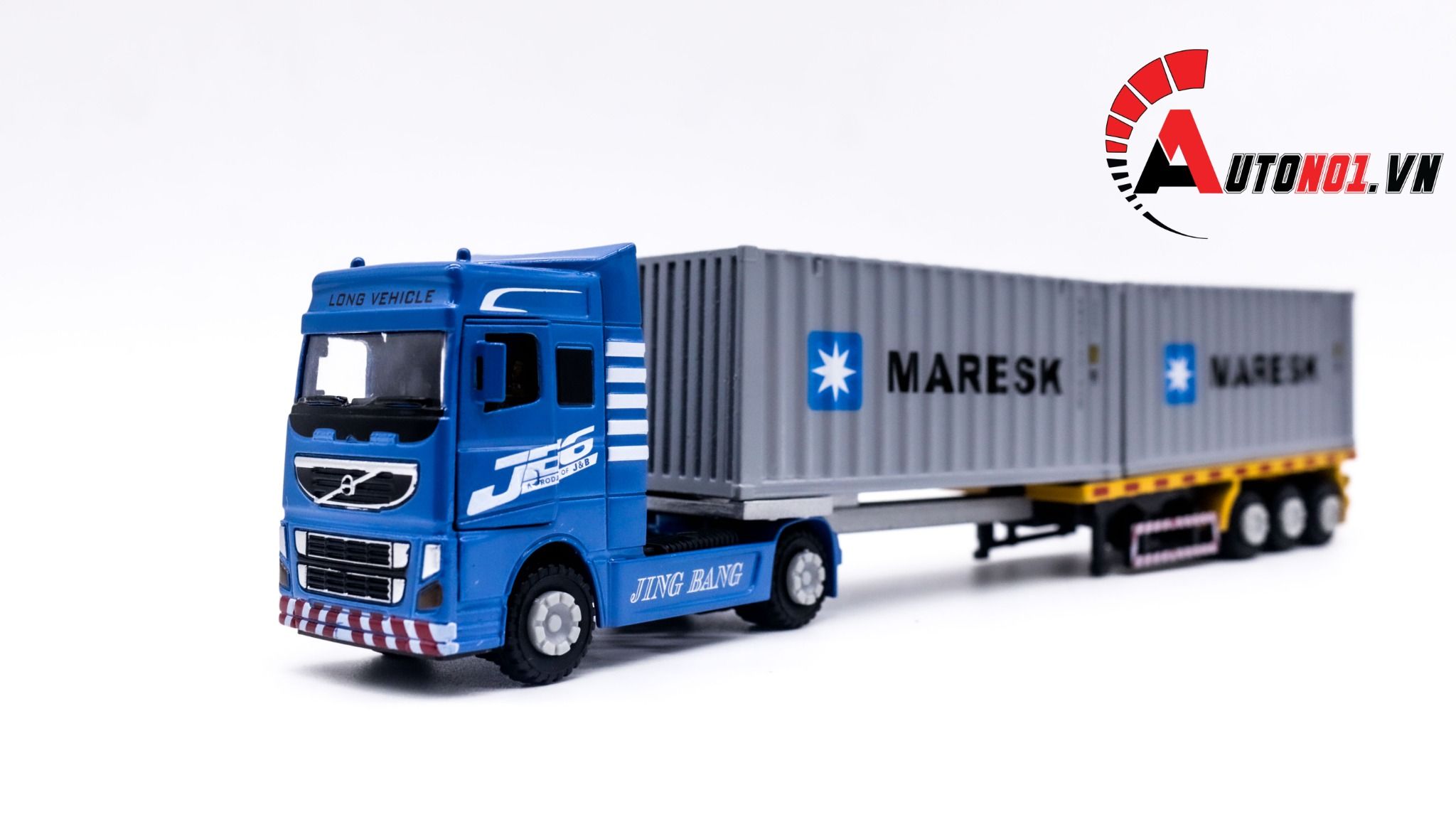 Mô hình xe container bằng hợp kim tỉ lệ 1:60 Jingbang – Cửa Hàng Mô ...