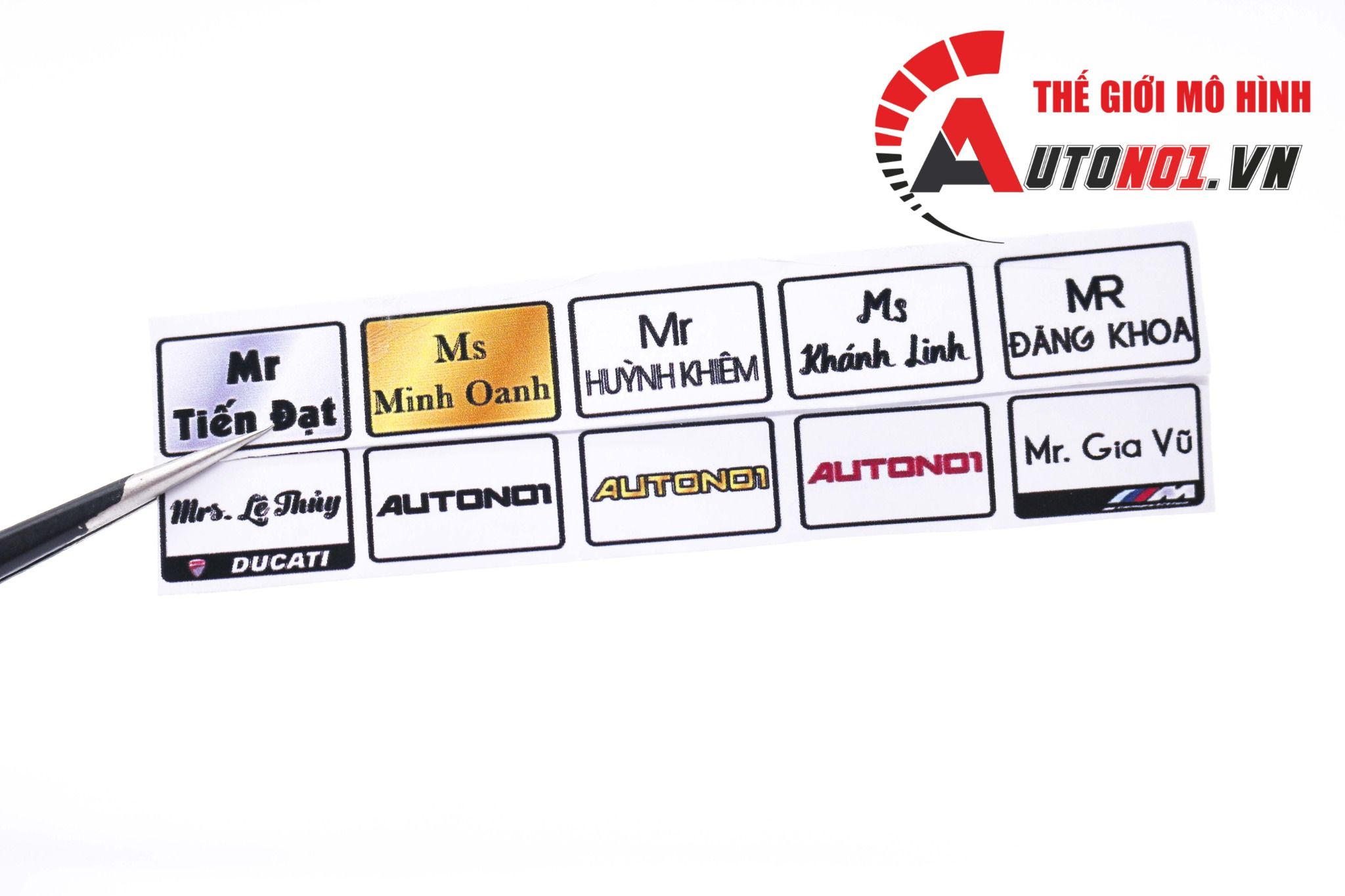 BIỂN SỐ LÀM THEO TÊN KHÁCH HÀNG - 10 BIỂN TỈ LỆ 1:12 PK555 – Cửa Hàng ...