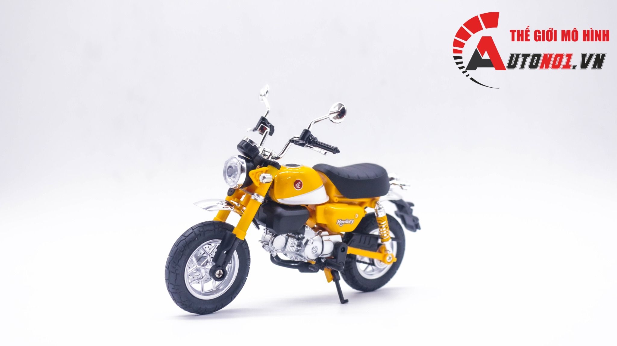 Mô hình xe Honda Monkey 125cc 1:12 Huayi Alloy MT065 – Cửa Hàng Mô Hình ...