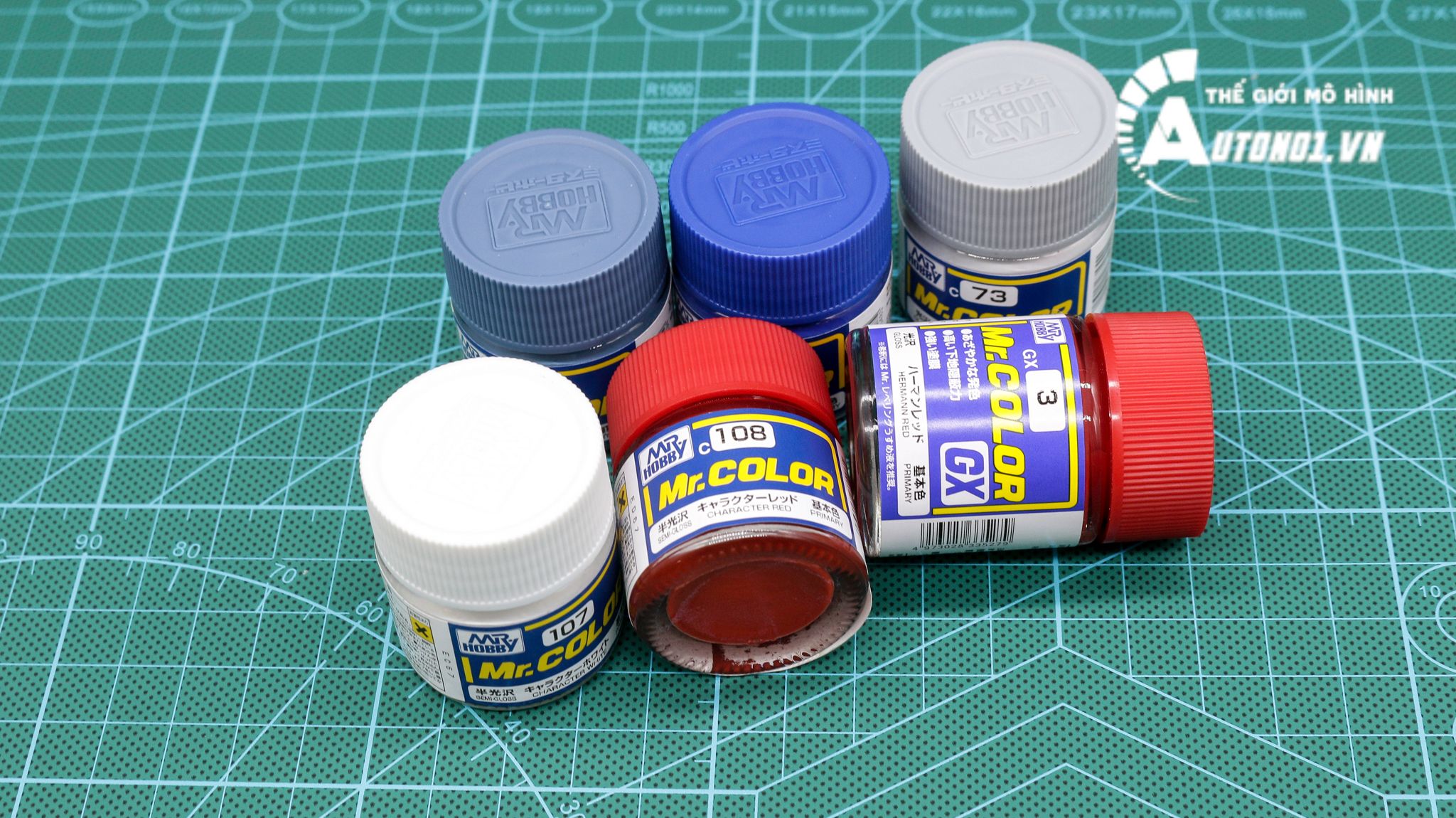 SƠN MÔ HÌNH MÀU XÁM XANH (AIRCRAFT GRAY) LACQUER C73 10ML MR.HOBBY S14 ...