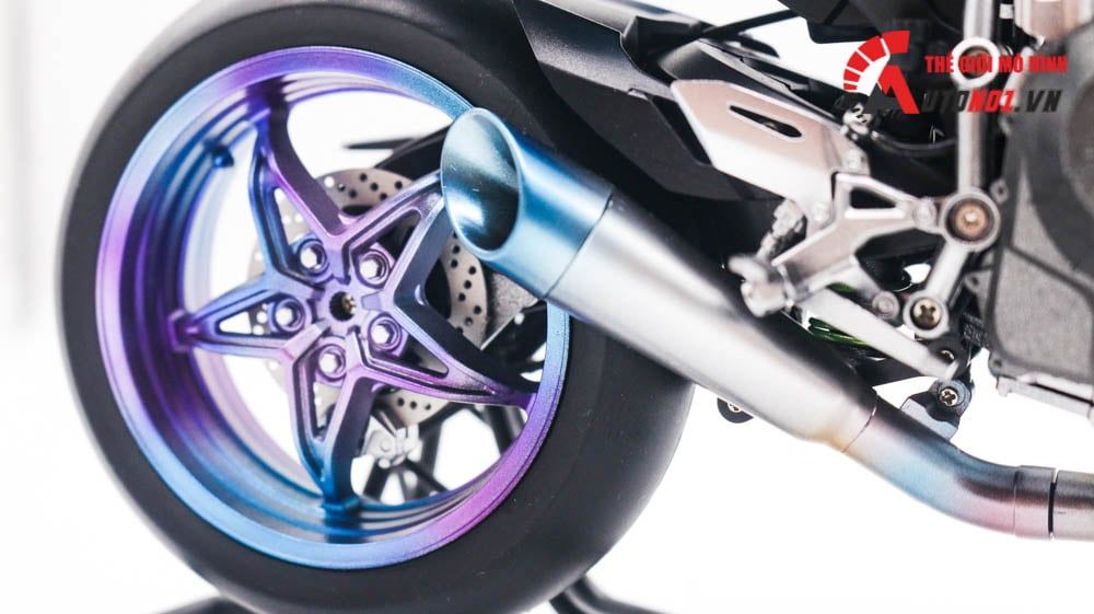 Mô hình xe cao cấp Kawasaki H2r Custom Chameleon Color 1:9 Meng D230J ...