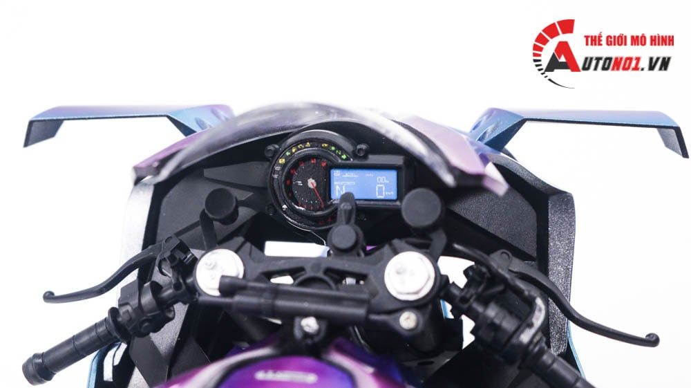 Mô hình xe cao cấp Kawasaki H2r Custom Chameleon Color 1:9 Meng D230J ...