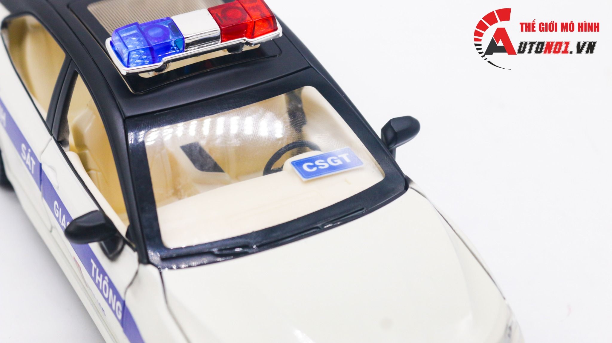 Mô hình xe ô tô độ CSGT Camry full open tỉ lệ 1:24 Chezhi Autono1 OT18 ...