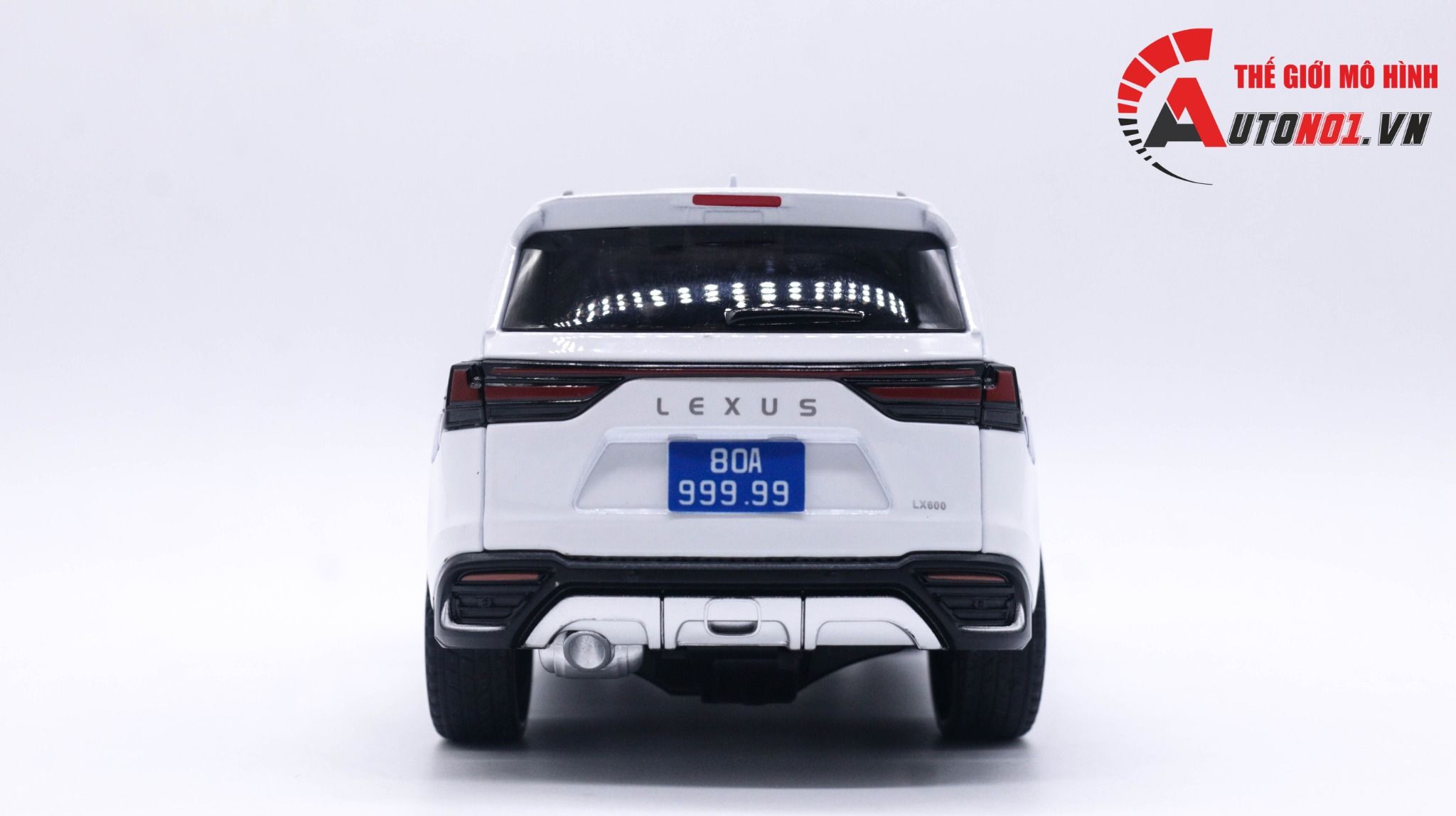 Mô hình xe ô tô độ CSGT Lexus LX600 full kính full open tỉ lệ 1:24 Chi ...