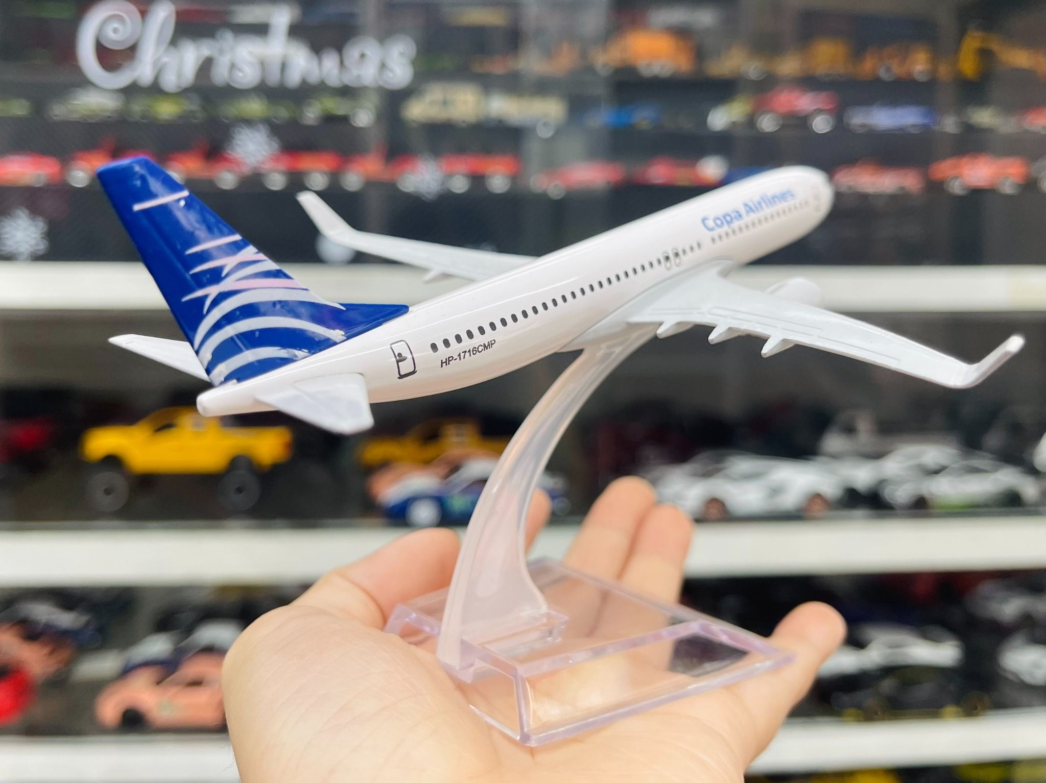 Mô hình máy bay thương mại Panama Copa Airlines Boeing B737-800 16cm M ...
