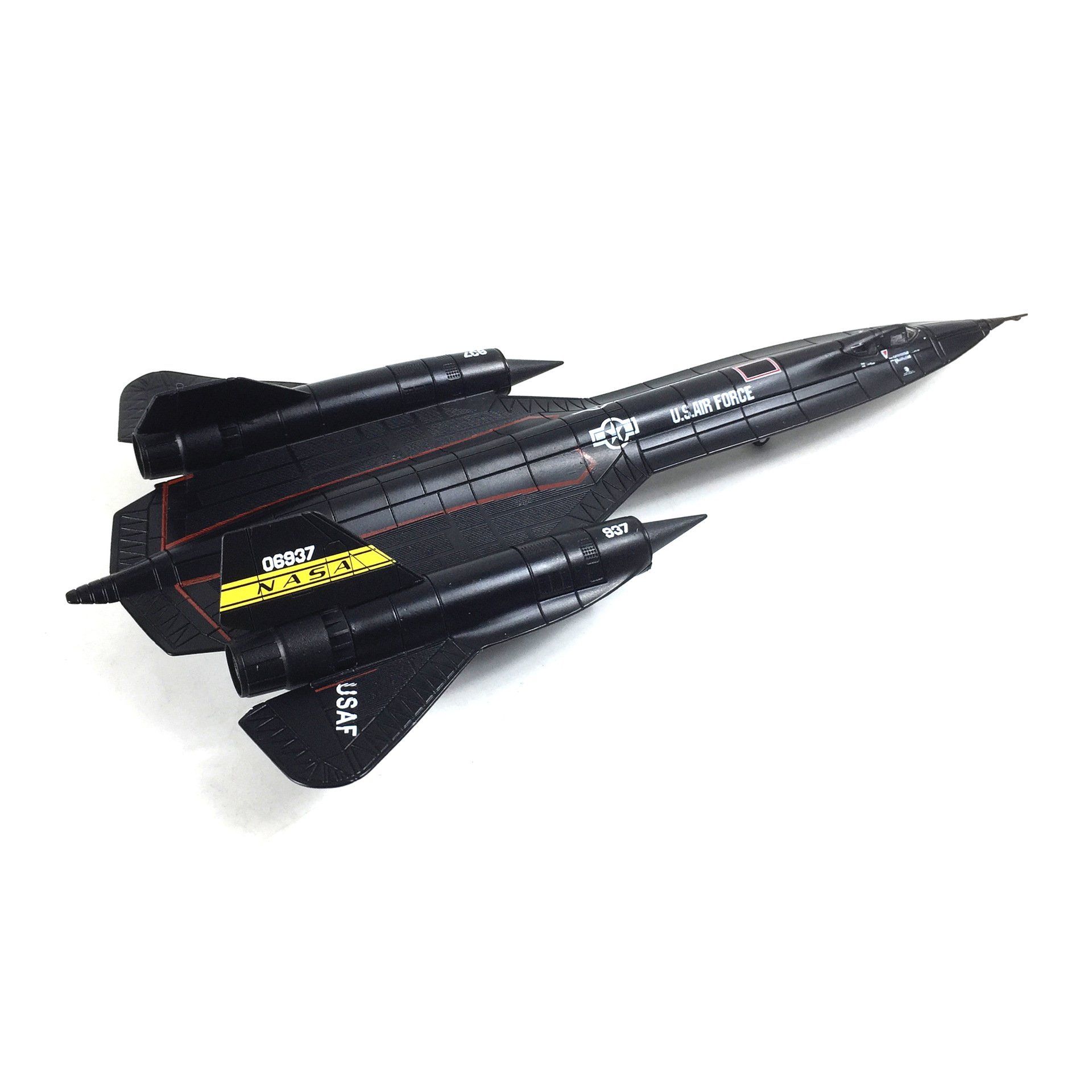 Mô hình máy bay quân sự trinh sát Lockheed YF-12 NASA SR-71 06837 Blac ...