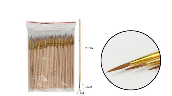 Set 100 cọ sơn mô hình xe - gundam PK470 – Cửa Hàng Mô Hình Autono1.vn