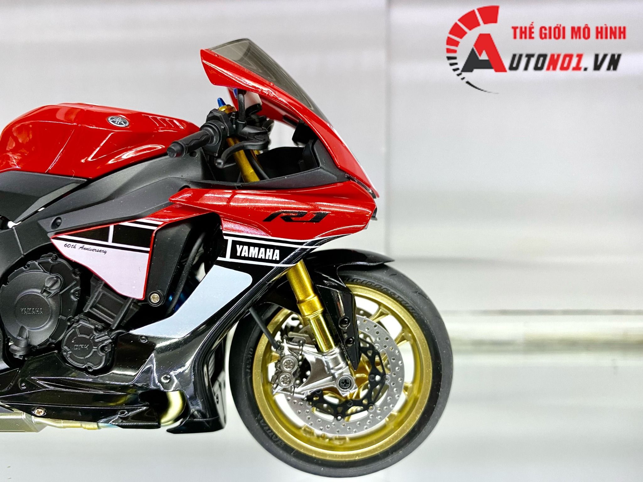 MÔ HÌNH XE YAMAHA YZF R1M ANNIVERSARY 60TH 1:12 TAMIYA D123G – Cửa Hàng ...