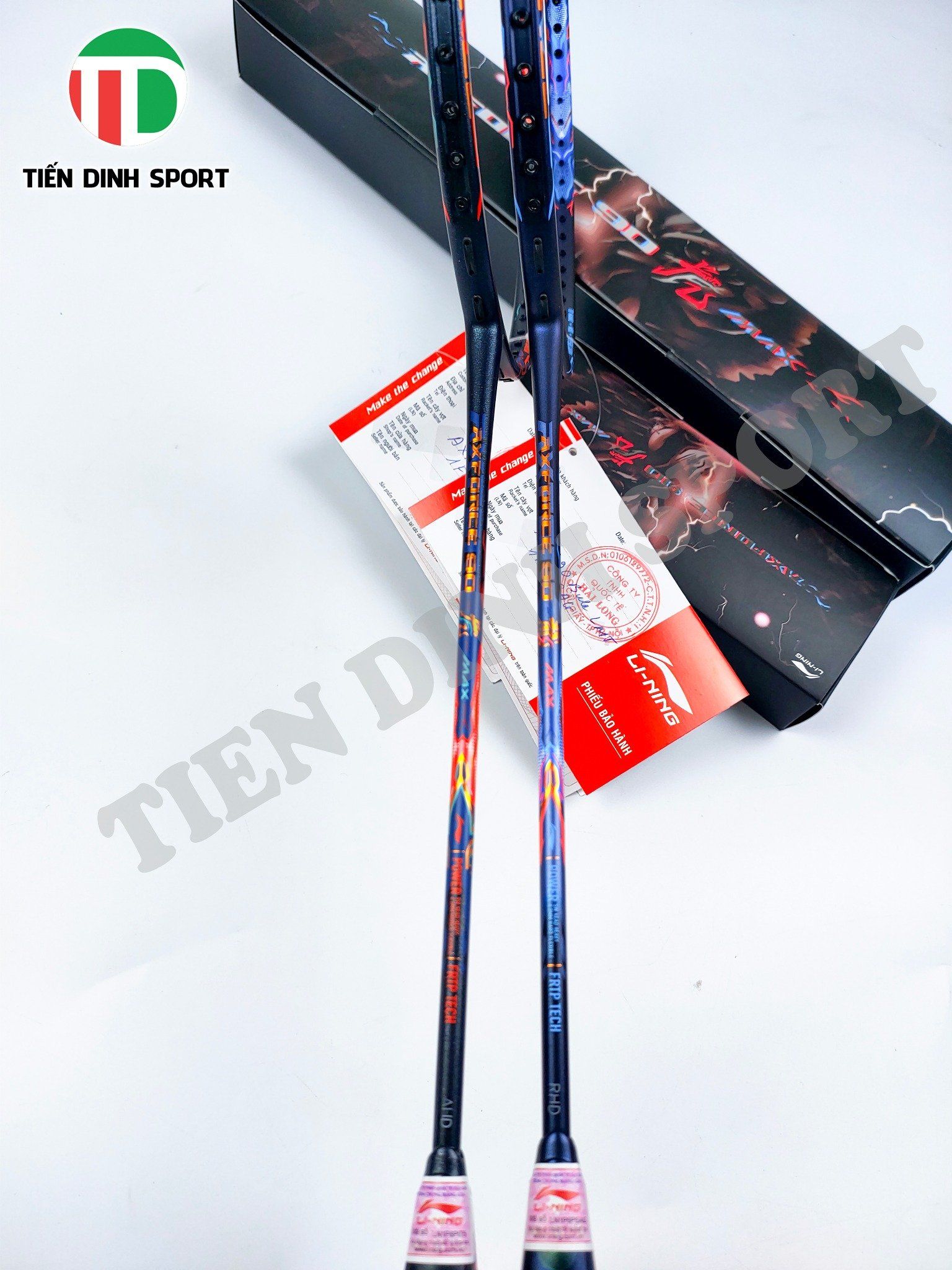 Vợt Cầu Lông Lining Axforce 90 ( Bản có hộp) - ĐỎ – Tiến Dinh Sport
