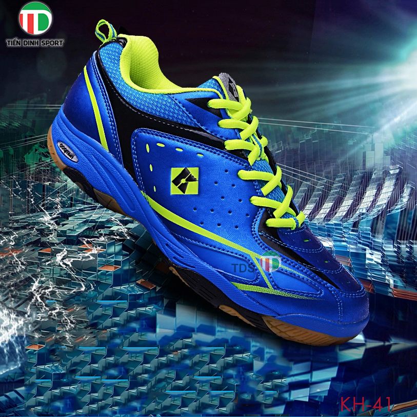 Giày Cầu Lông Kumpoo KH41 - Xanh – Tiến Dinh Sport