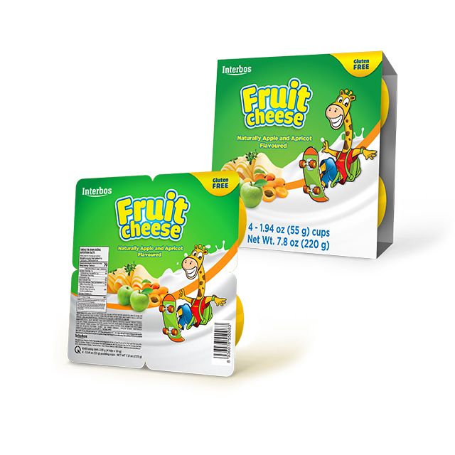 Interbos Fruit Cheese Natually Apple and Apricot Flavored – hoff