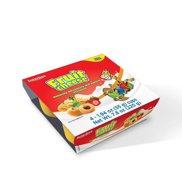 Interbos Fruit Cheese Natually Strawberry and Apricot flavored – hoff