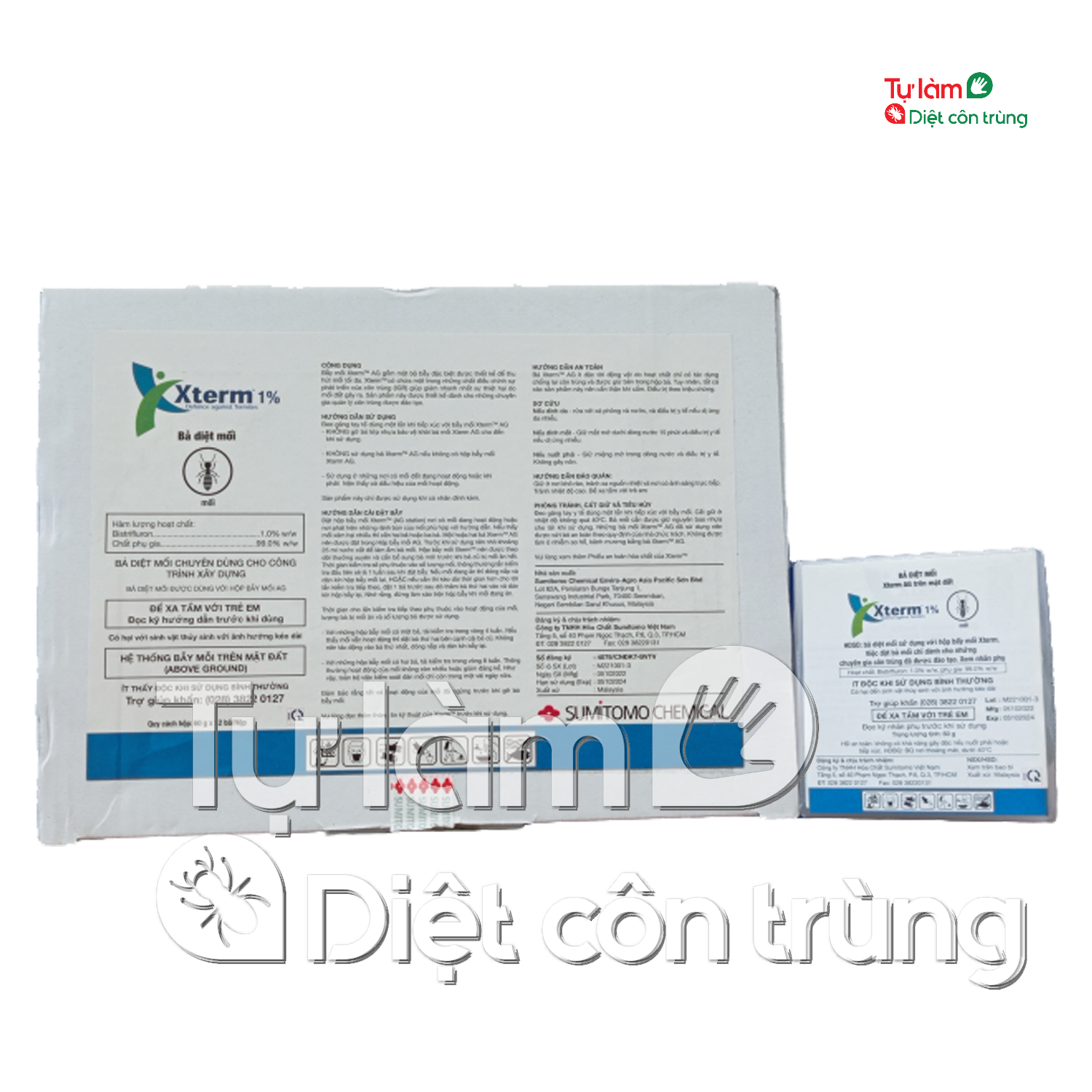 Bả diệt mối Xterm AG trên mặt đất – Tự Làm Diệt Côn Trùng