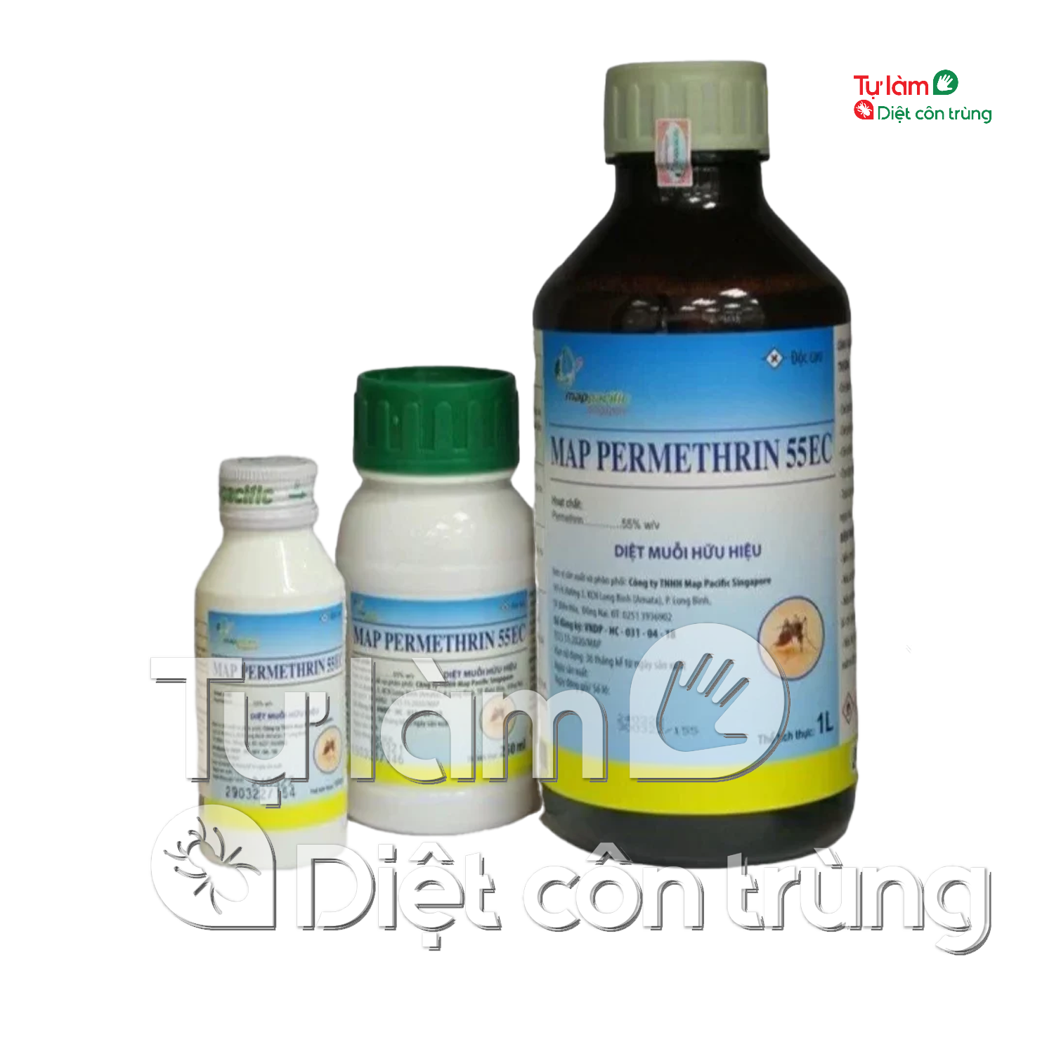 Thuốc diệt muỗi hữu hiệu MAP PERMETHRIN 55EC – Tự Làm Diệt Côn Trùng