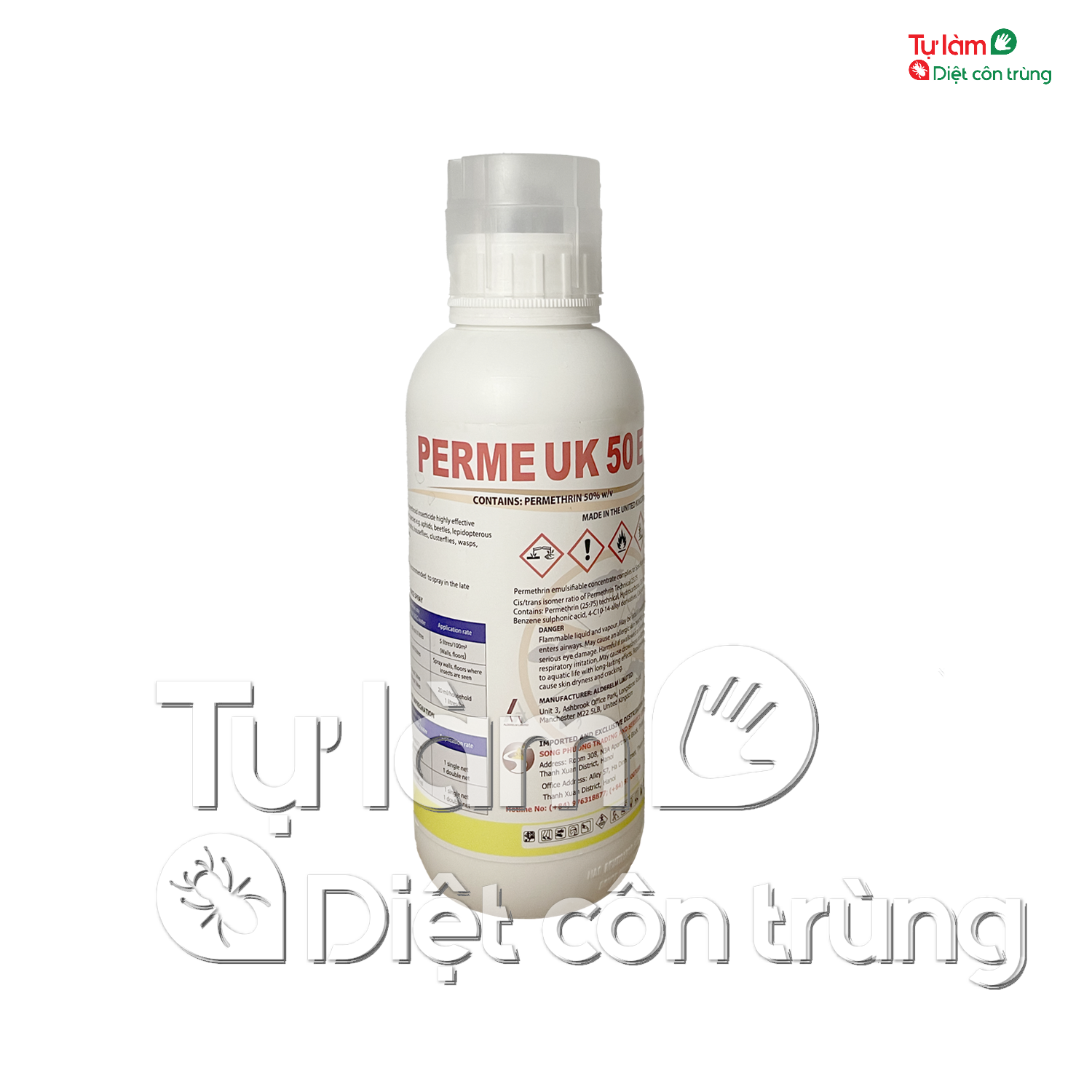 Thuốc diệt muỗi PERME UK 50EC hàng nhập khẩu Anh Quốc - 100% Chính Hãn ...