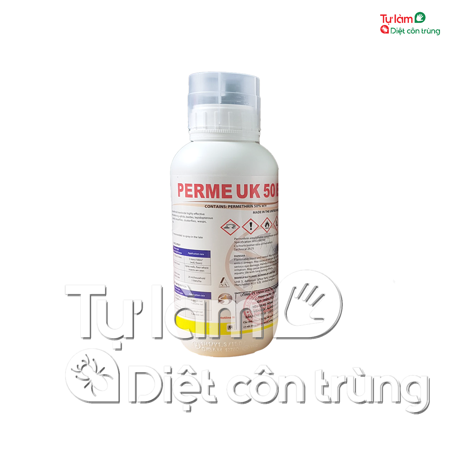 Thuốc diệt muỗi PERME UK 50EC hàng nhập khẩu Anh Quốc - 100% Chính Hãn ...