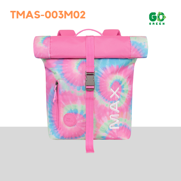 Balo Max Roll Top - Rainbow Swirl – Tiger Family