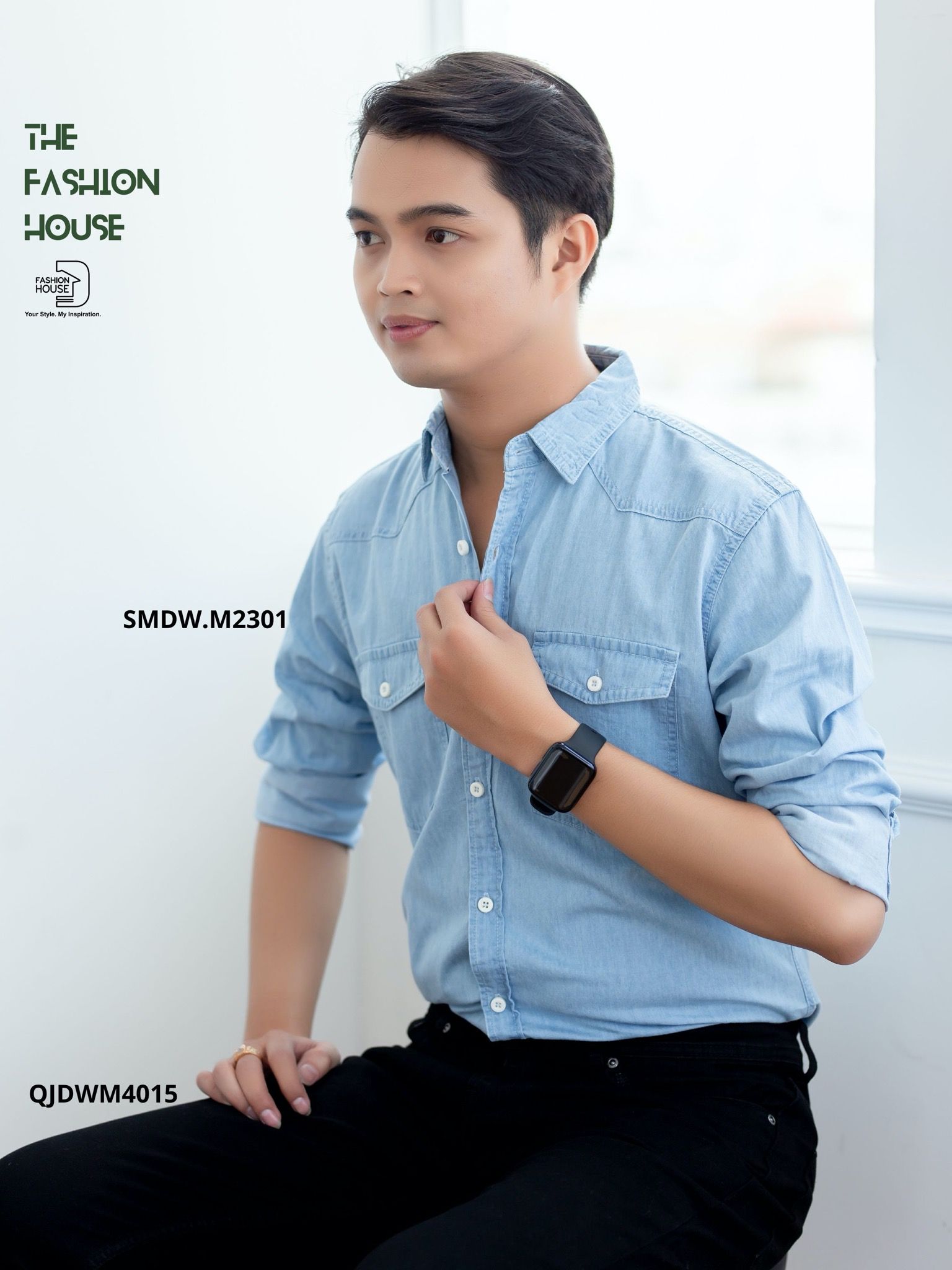 Sơ Mi Denim SMDW.M2301 – The Fashion House