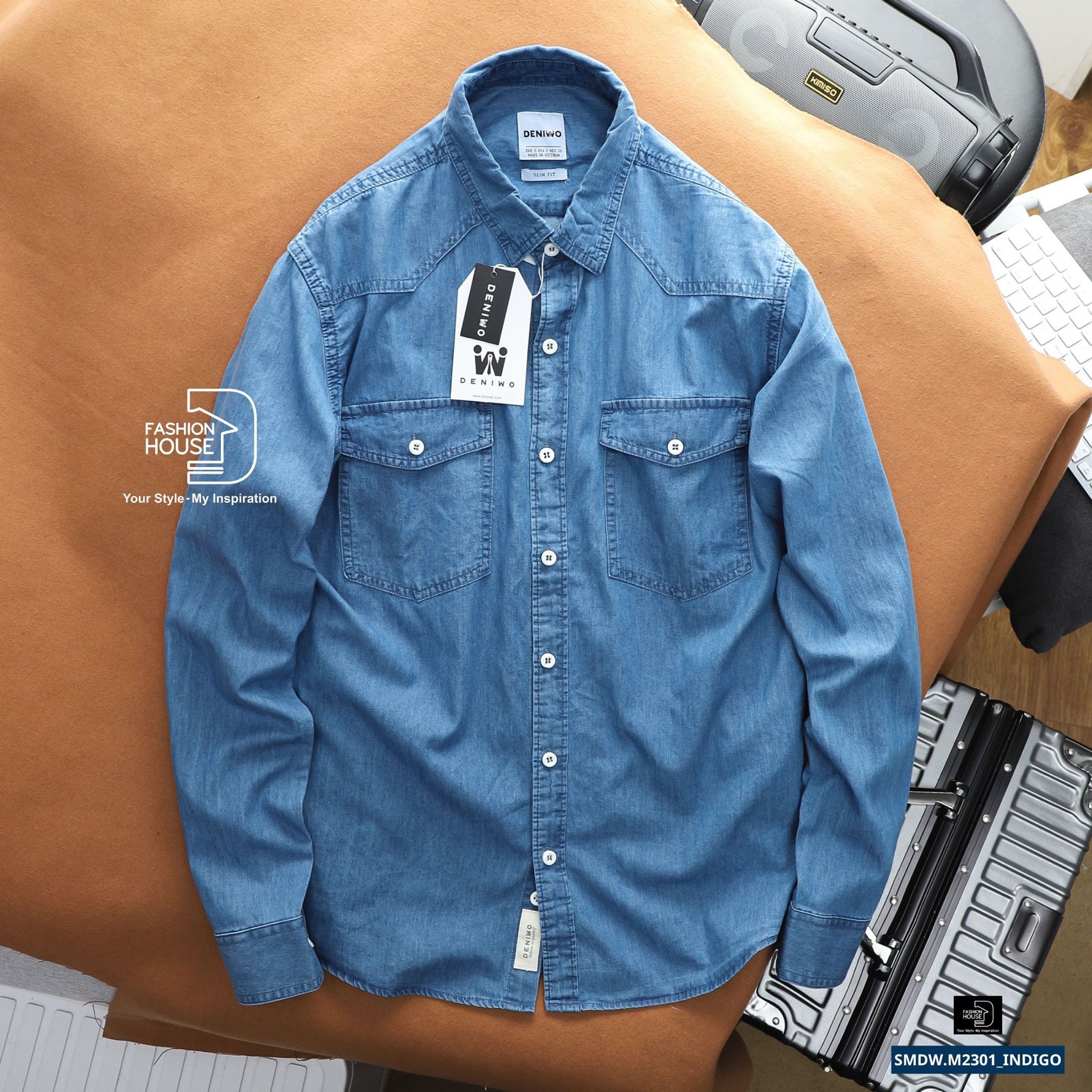 Sơ Mi Denim SMDW.M2301 – The Fashion House