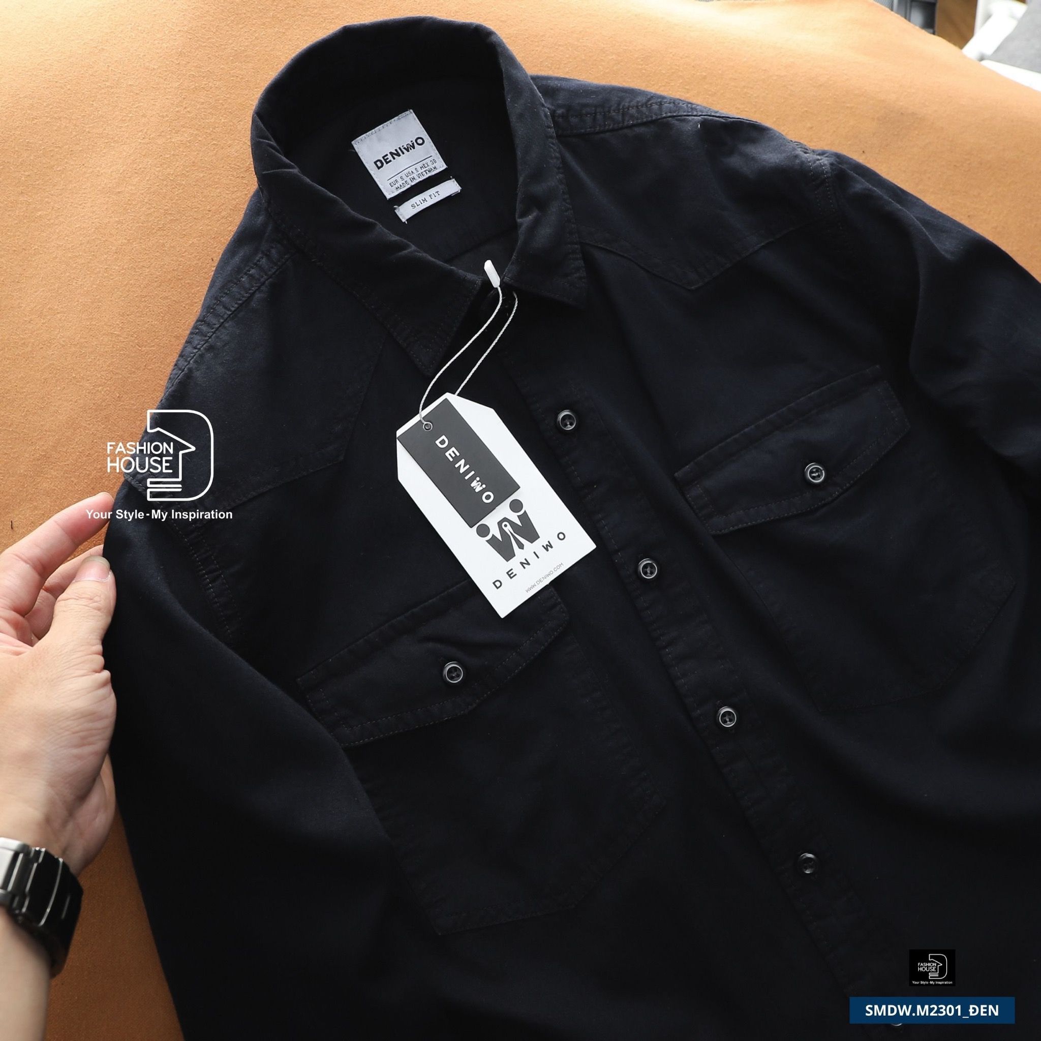 Sơ Mi Denim SMDW.M2301 – The Fashion House