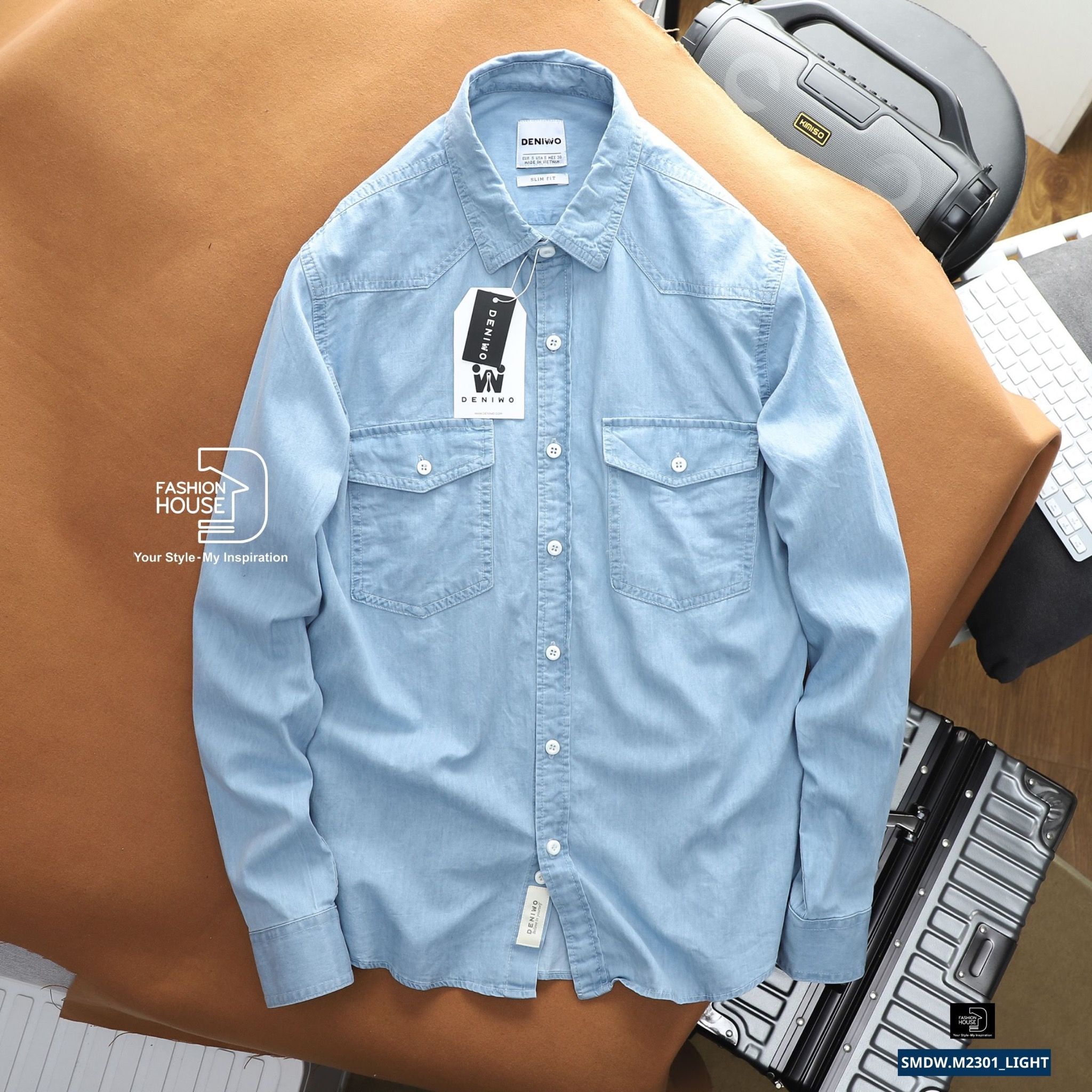 Sơ Mi Denim SMDW.M2301 – The Fashion House