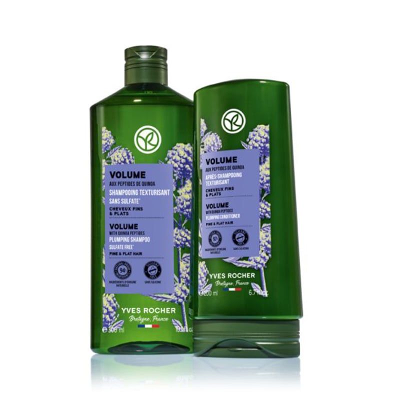 Dầu Gội Làm Phồng Tóc Yves Rocher Volume Plumping Shampoo Sulfate Free ...