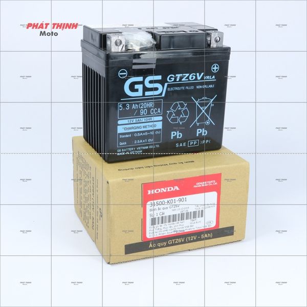 Phụ Tùng - Phụ Kiện SHmode Bình Ắc Quy Gtz6V Sh Mode 125 – HEAD Honda ...