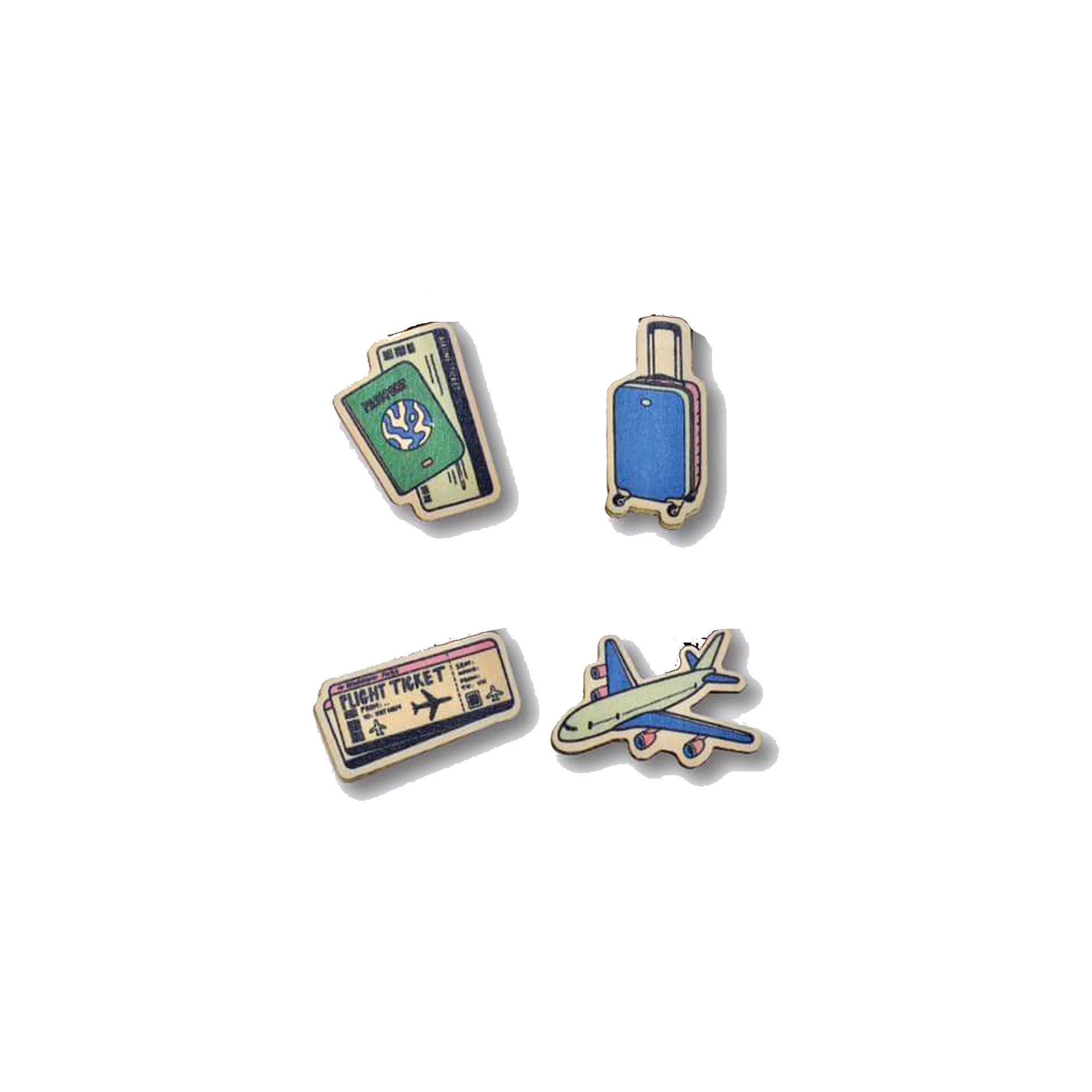 Pin set 4 - TRAVEL COLLECTION – The Craft House