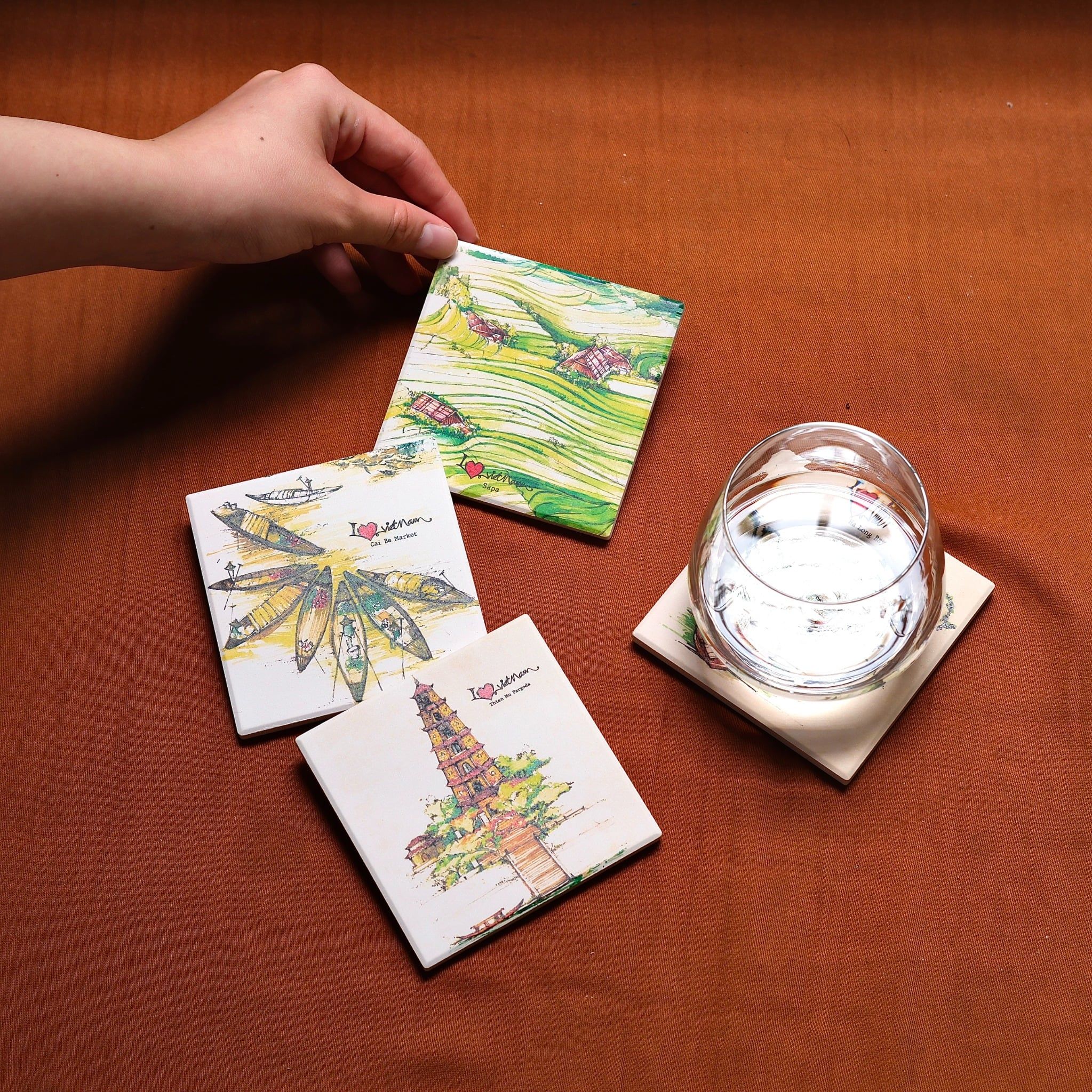 BST Lót Ly Việt Nam - Vietnamese Coasters Collection – The Craft House