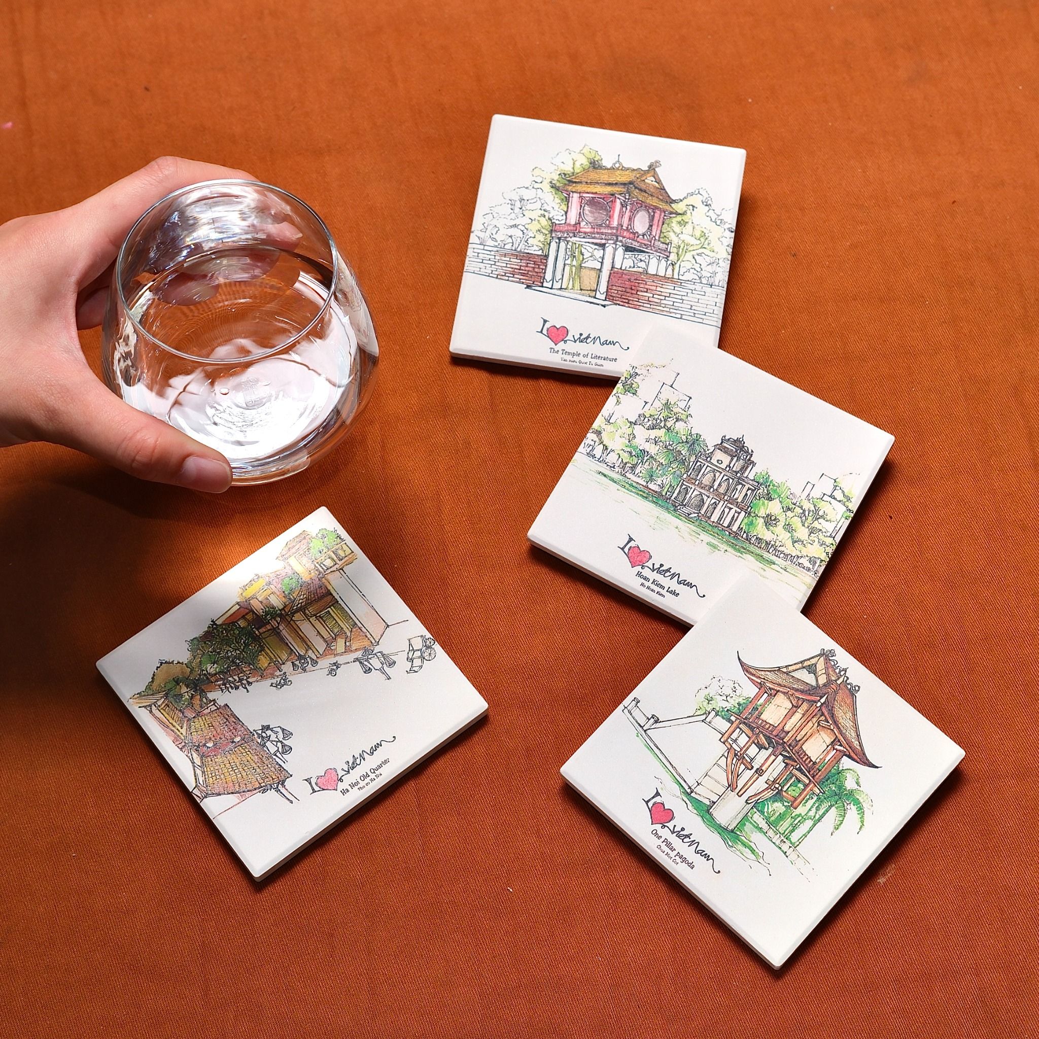 BST Lót Ly Việt Nam - Vietnamese Coasters Collection – The Craft House
