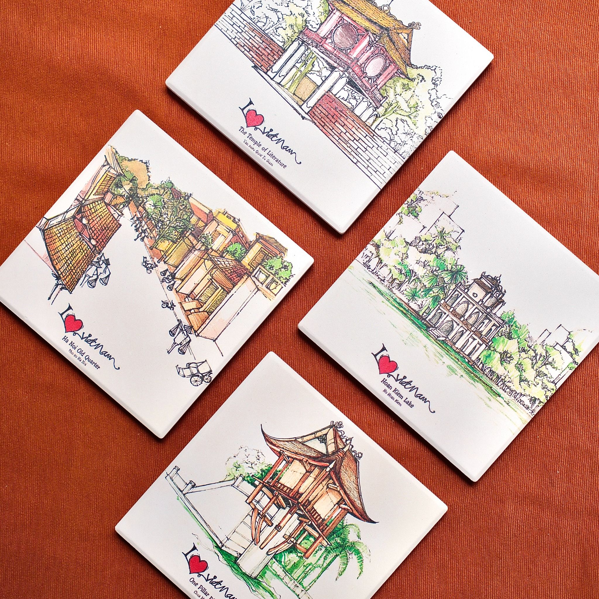 BST Lót Ly Việt Nam - Vietnamese Coasters Collection – The Craft House