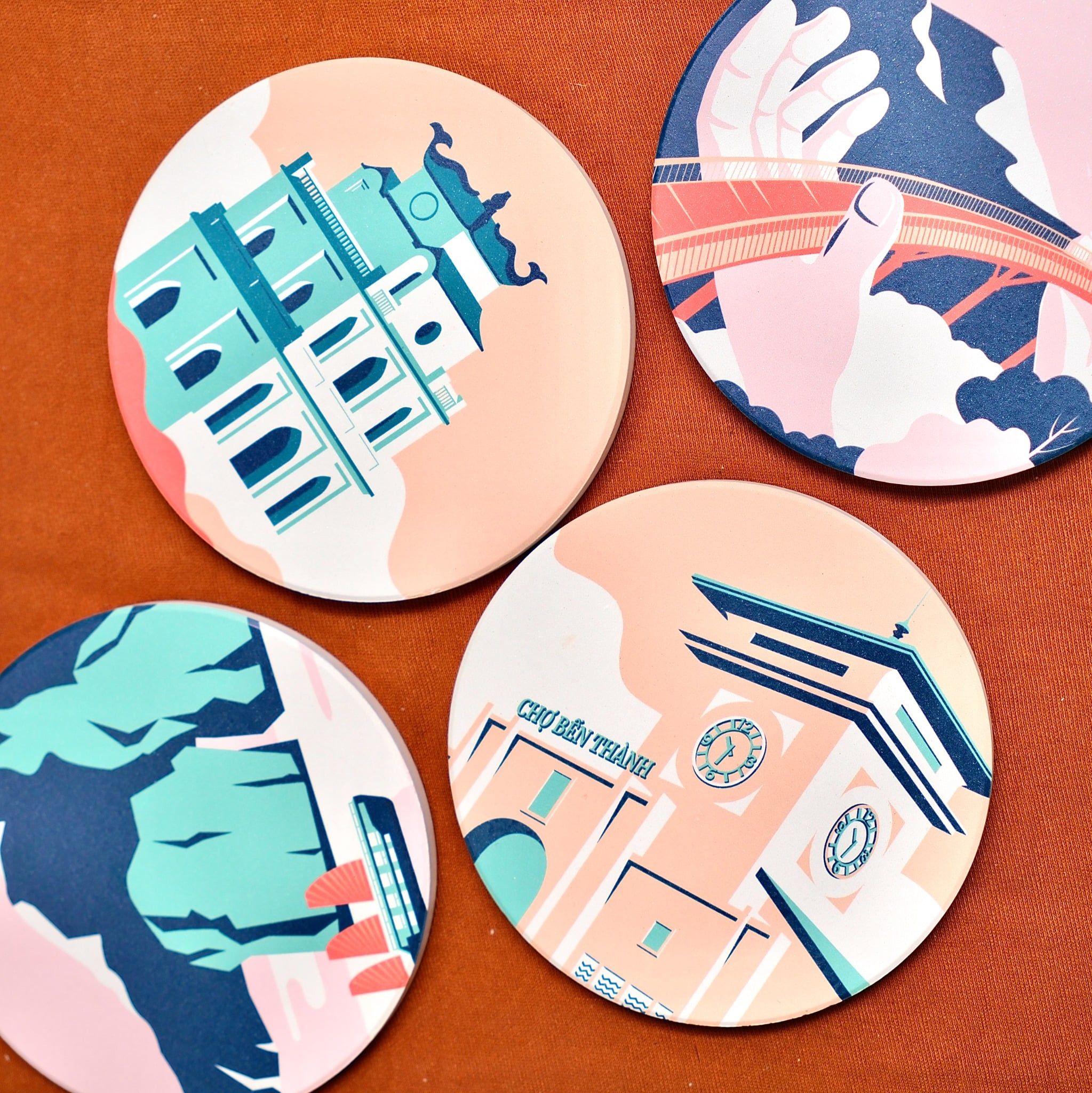 BST Lót Ly Việt Nam - Vietnamese Coasters Collection – The Craft House