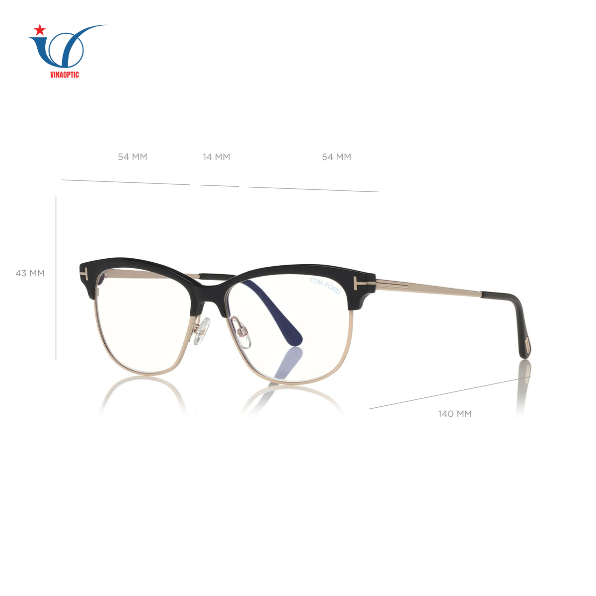 GọngTOM FORD FT5546-B – Kính mắt Việt Nam I Kính mắt chính hãng, Đo ...