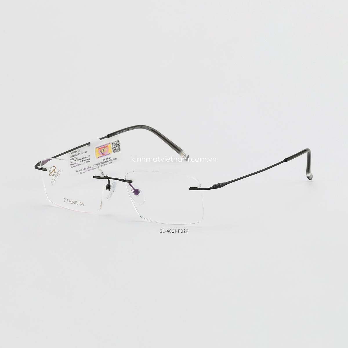 Gọng Stepper SL-4001 – Kính mắt Việt Nam I Kính mắt chính hãng, Đo khám mắt miễn phí