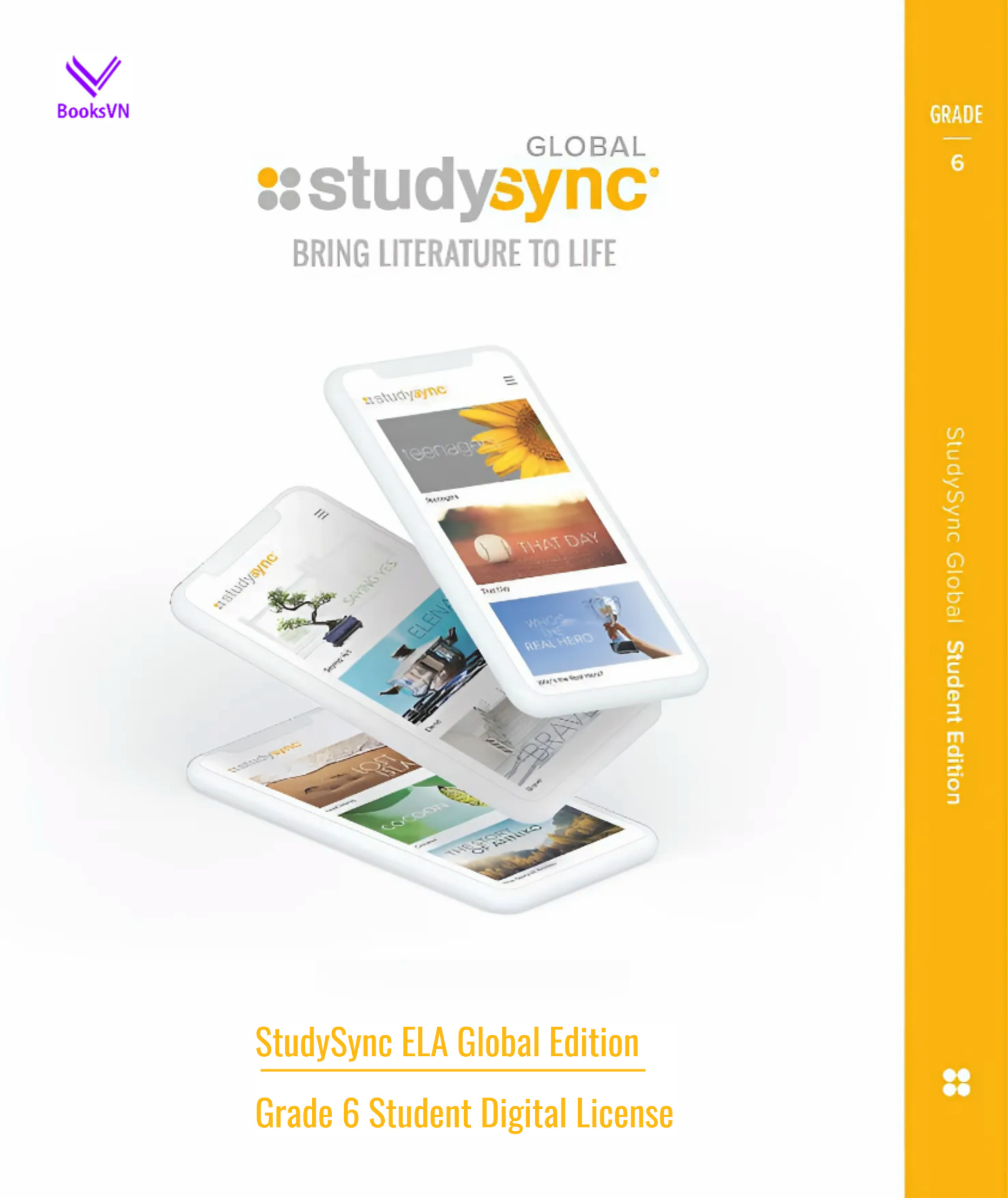 Grade 6 StudySync ELA Global Edition 1-year Student Digital License ...