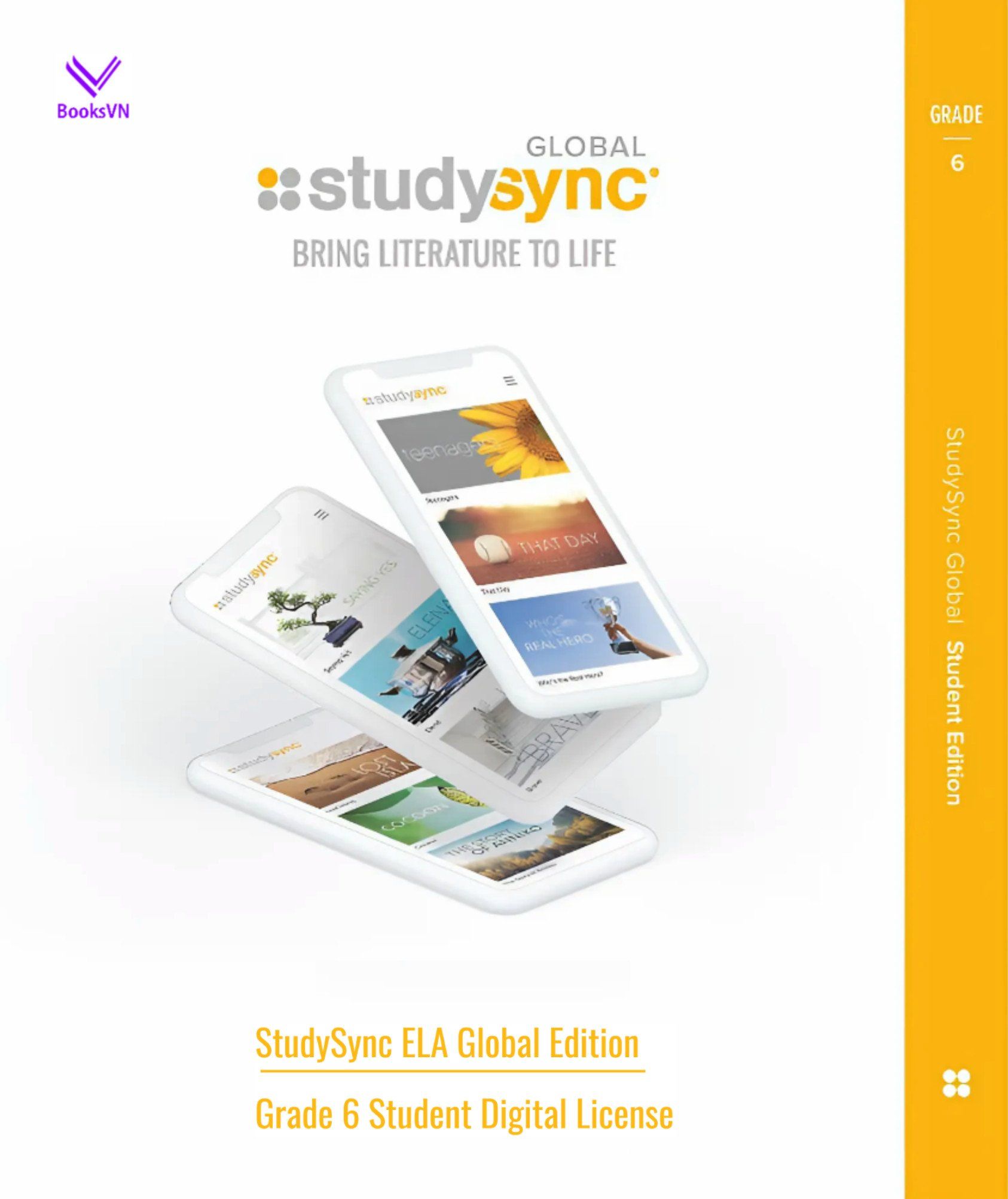 Grade 6 StudySync ELA Global Edition 1-year Student Digital License – BooksVN