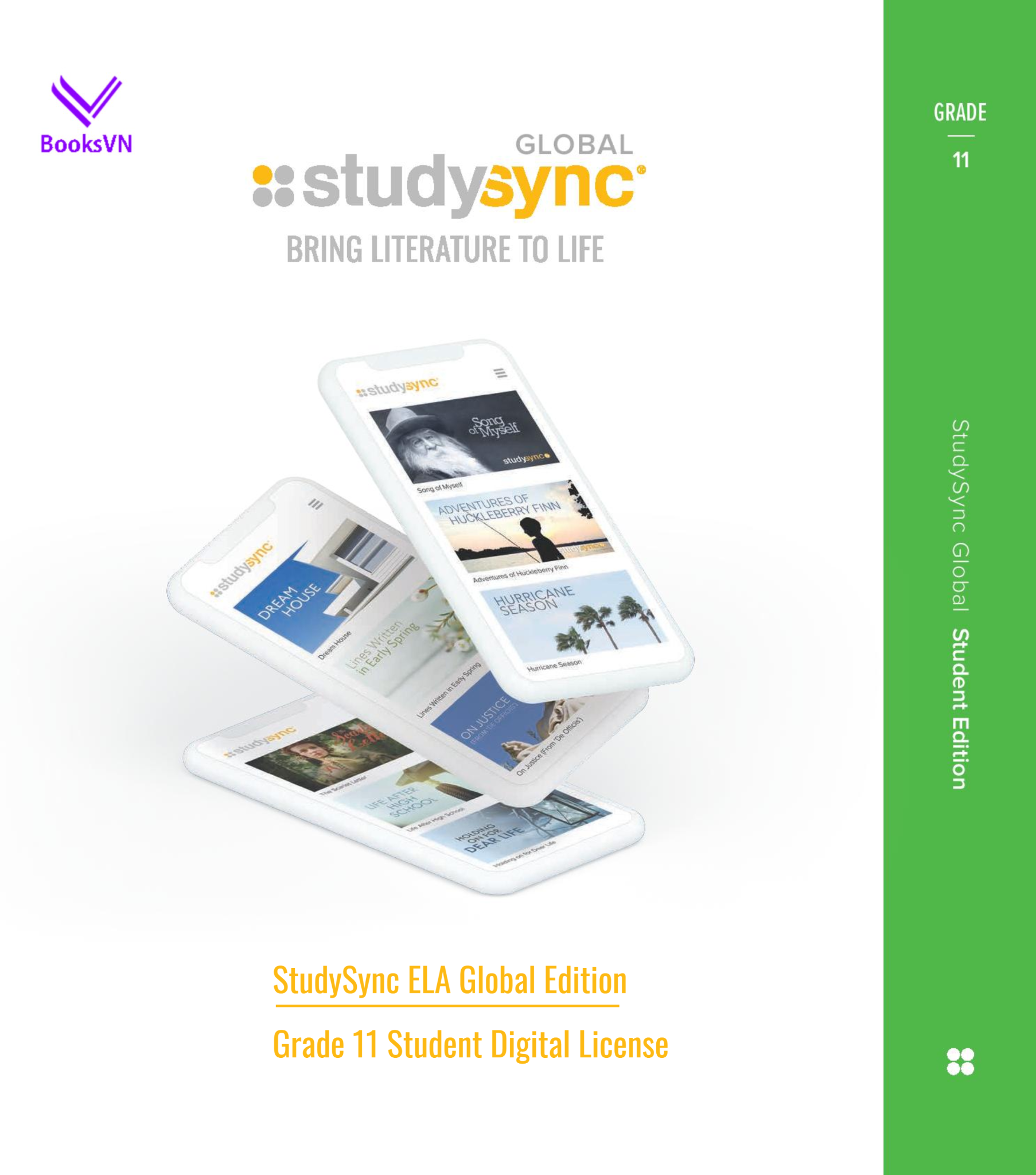 Grade 11 StudySync ELA Global Edition 1-year Student Digital License ...