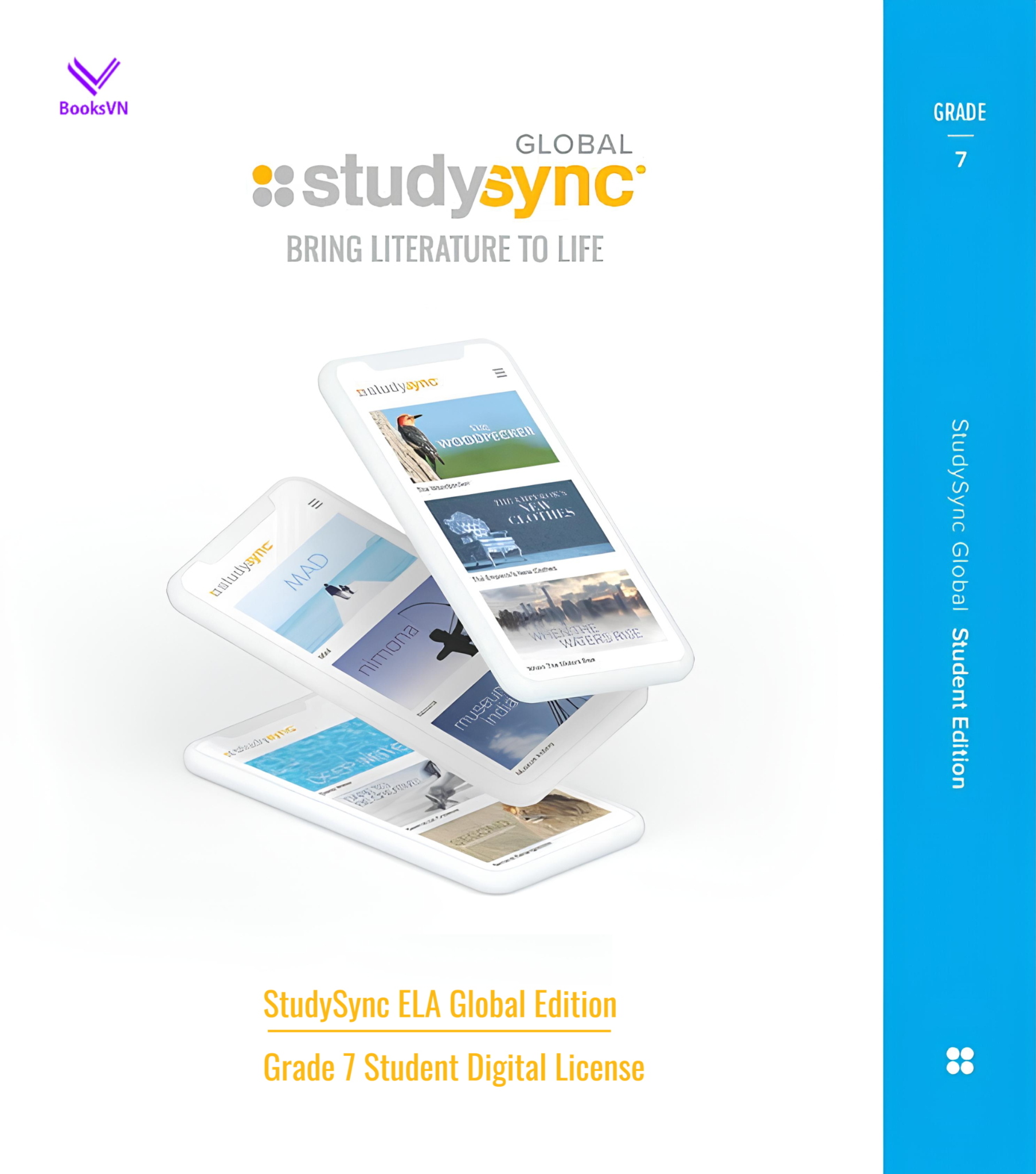 Grade 7 StudySync ELA Global Edition 1-year Student Digital License ...