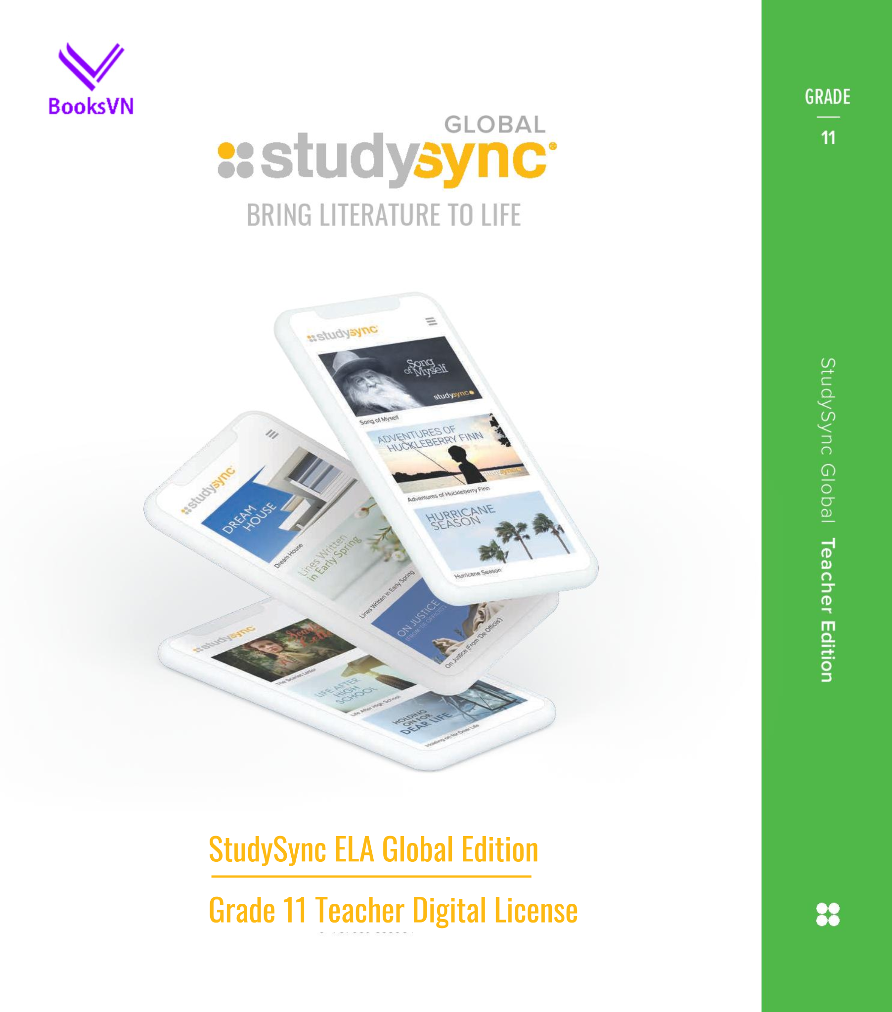 Grade 11 StudySync ELA Global Edition 1-year Teacher Digital License ...