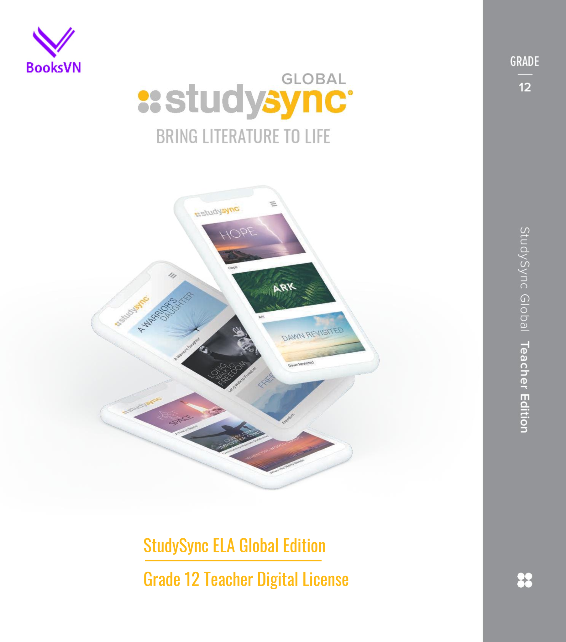 Grade 12 StudySync ELA Global Edition 1-year Teacher Digital License ...