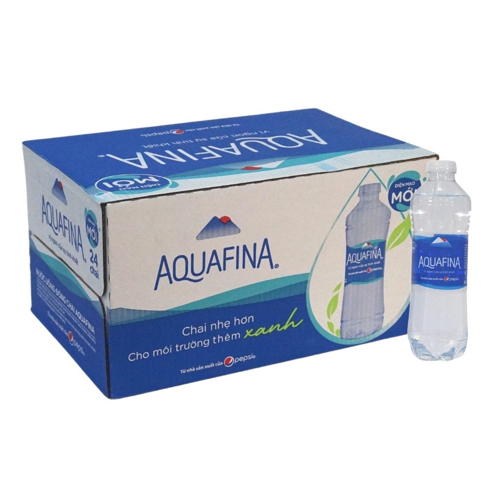 Aquafina 500ml Thùng 24 Chai Chính Hãng - The Water MAN