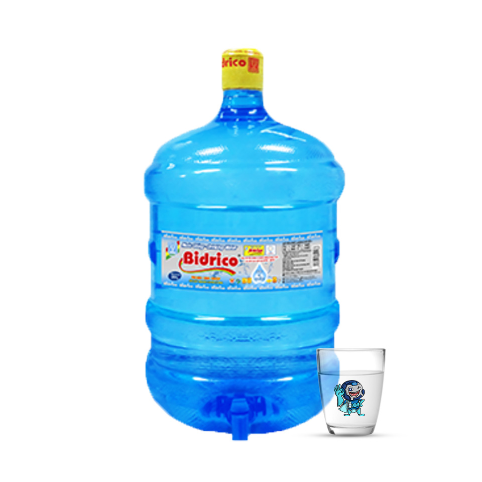 Nước Bidrico 20L Đóng Bình Có Vòi Chính Hãng | The Water MAN