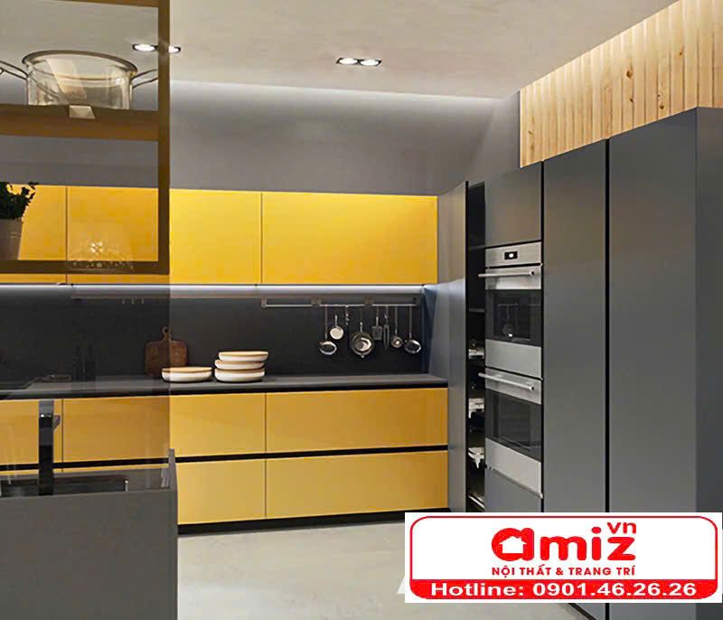 Hệ tủ bếp đa năng bằng gỗ sang trọng AMIZ-007 – AMIZ.VN ( nội thất & trang trí )