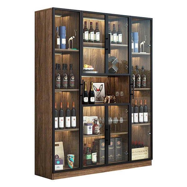 Tủ rượu cánh kính thiết kế sang trọng AMIZ-008 – AMIZ.VN ( nội thất & trang trí )