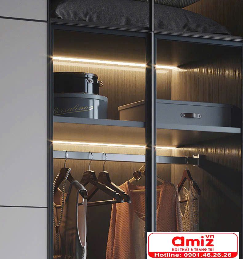 Tủ quần áo thiết kế tối giản hiện đại AMIZ-003 – AMIZ.VN ( nội thất ...