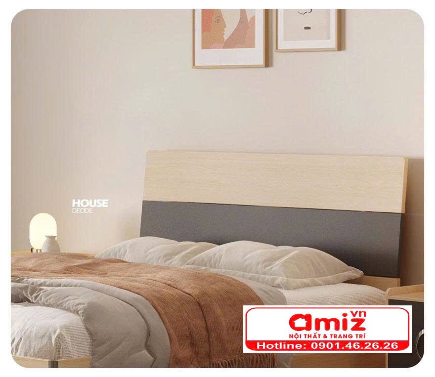 Giường ngủ kiểu Nhật gỗ MDF đơn giản AMIZ-005 – AMIZ.VN ( nội thất & trang trí )