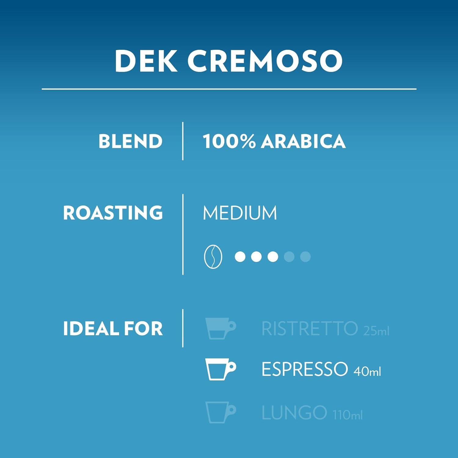 Cafe viên nén Lavazza A Modo Mio Dek 100% Arabica - hộp 16 viên