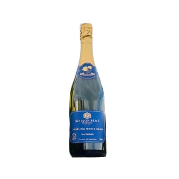 Nước Nho Ép Nguyên Chất Có Gas Sparkling White Grape Maison Blue 750ml